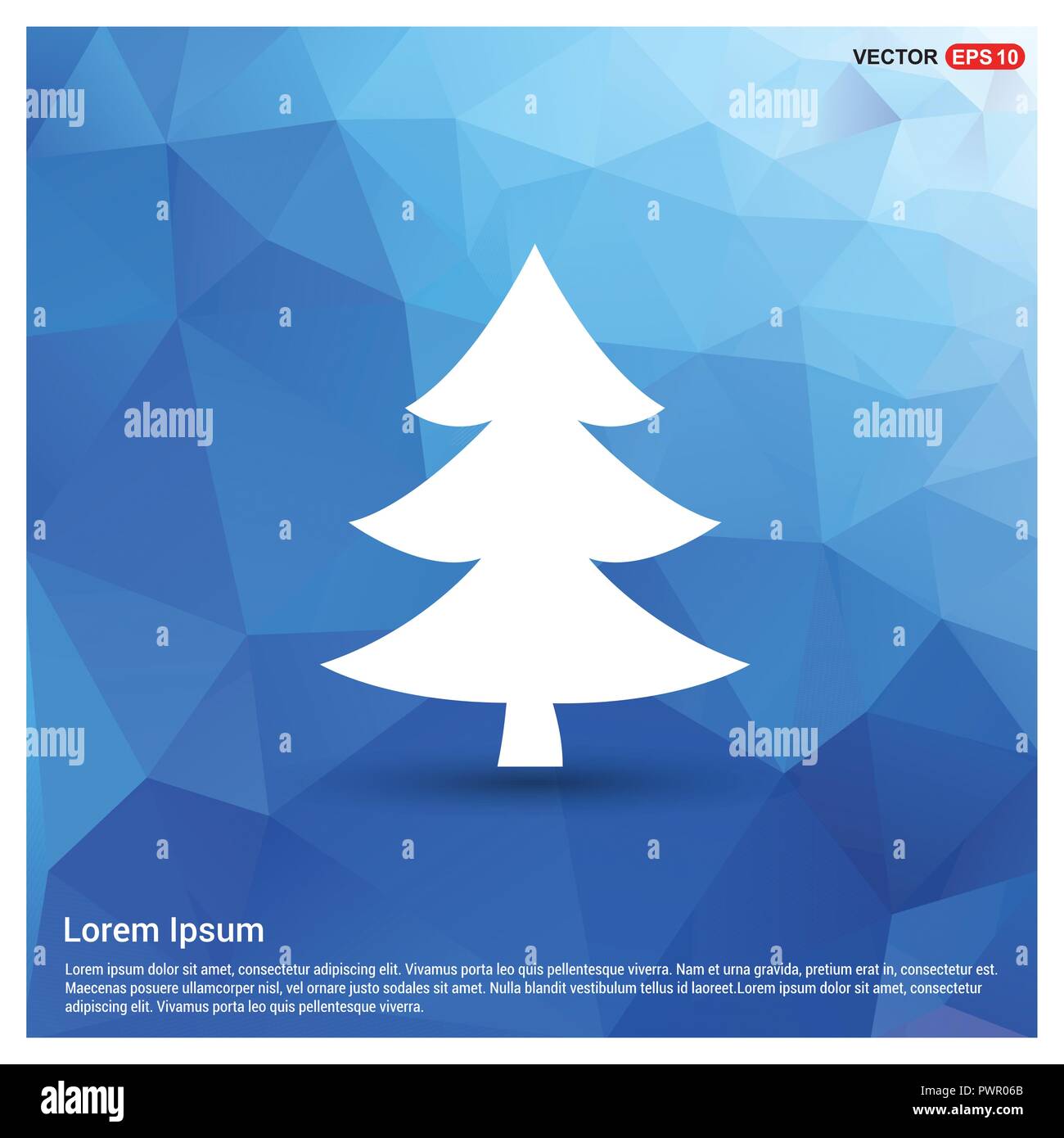 X-Mas Tree Icon - Free vector icon Stock Vector Image & Art - Alamy