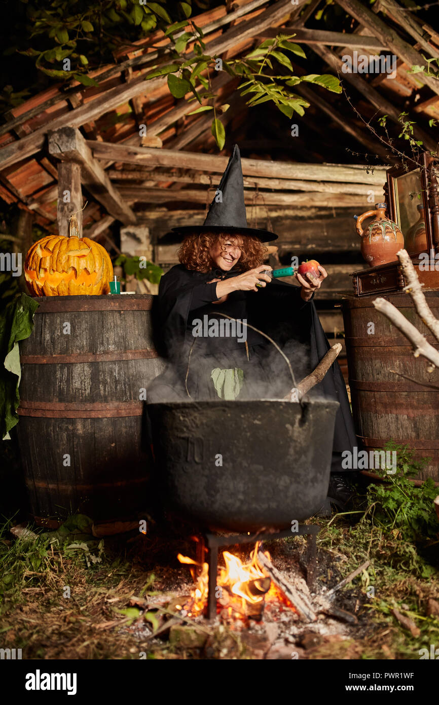 Witches Boiling Pot