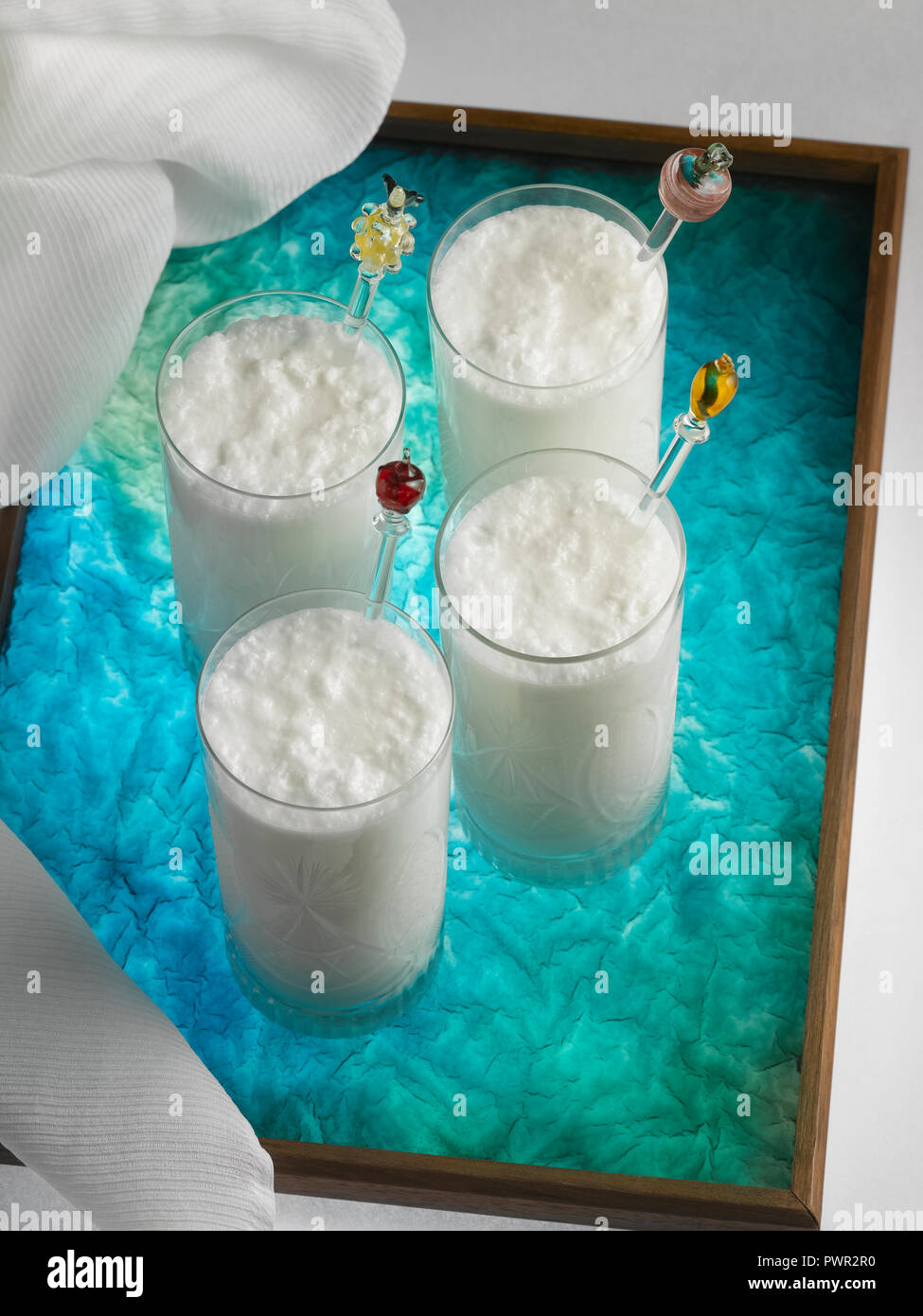 BUTTERMILK,LASSI SERVED SWEET AND CHILLED Stock Photo - Alamy