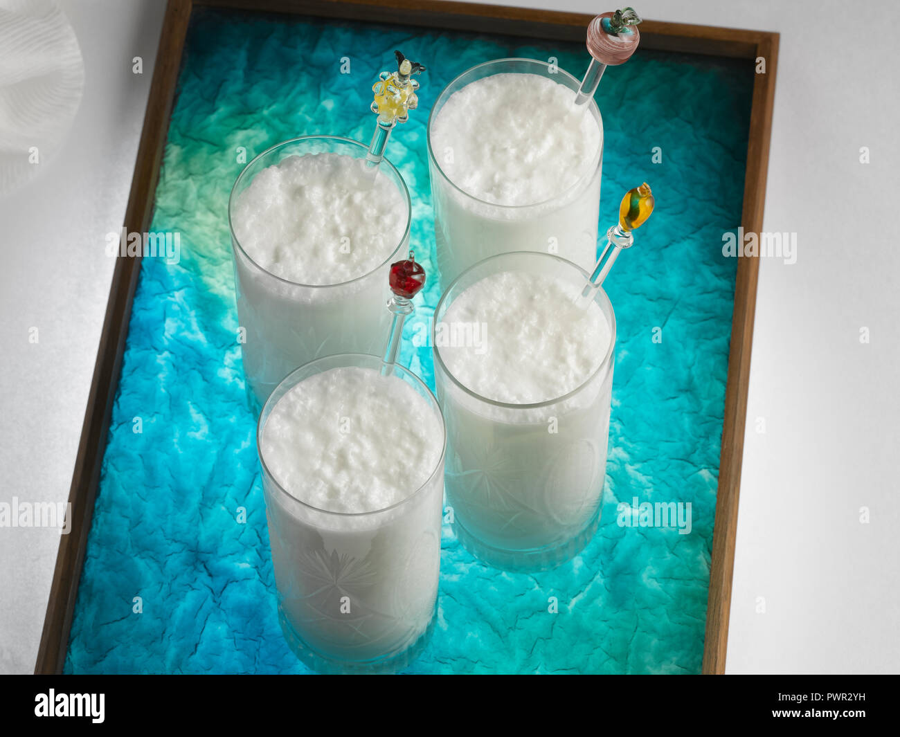 BUTTERMILK,LASSI SERVED SWEET AND CHILLED Stock Photo - Alamy