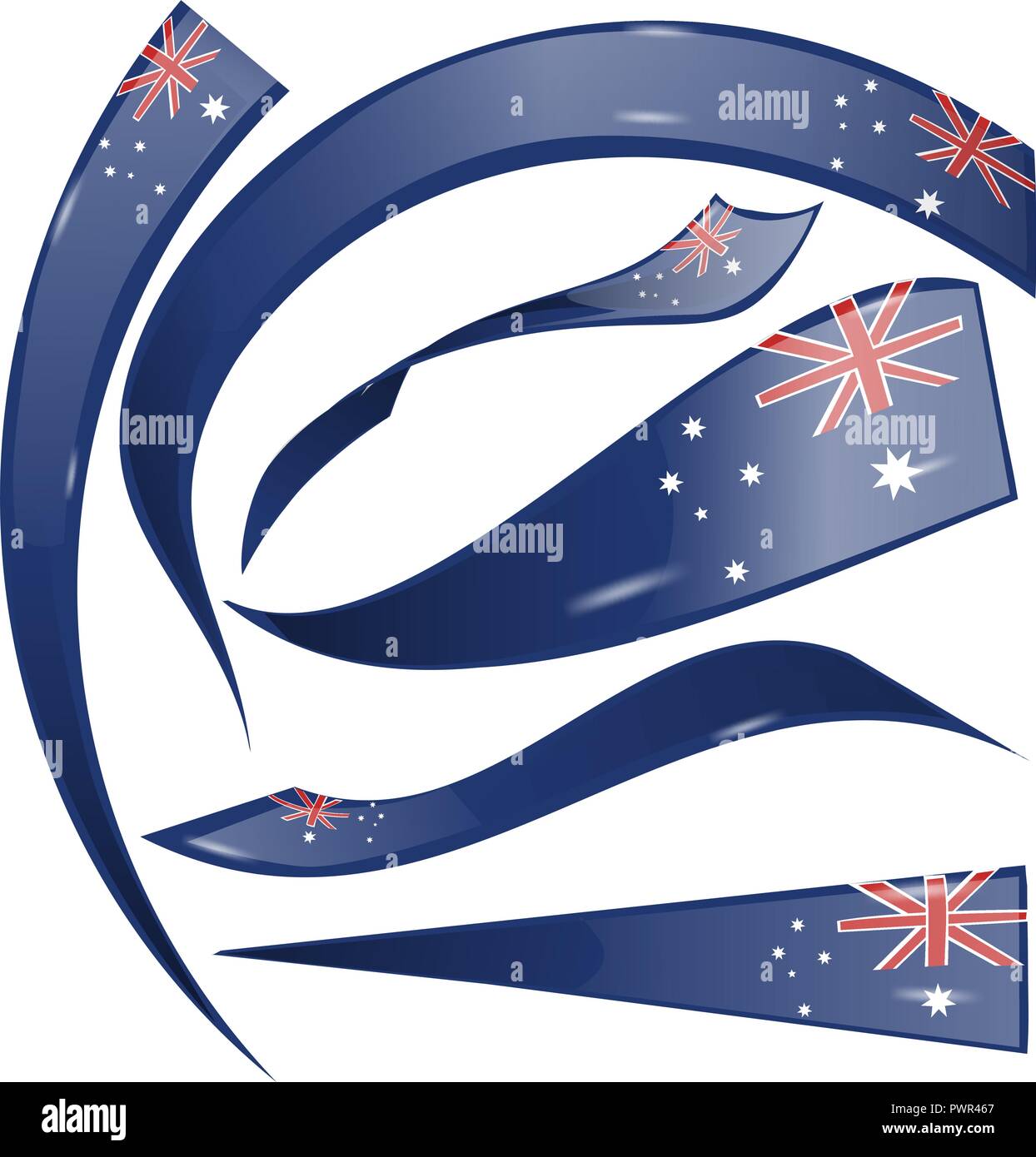 Australia flag Stock Vector Images - Alamy