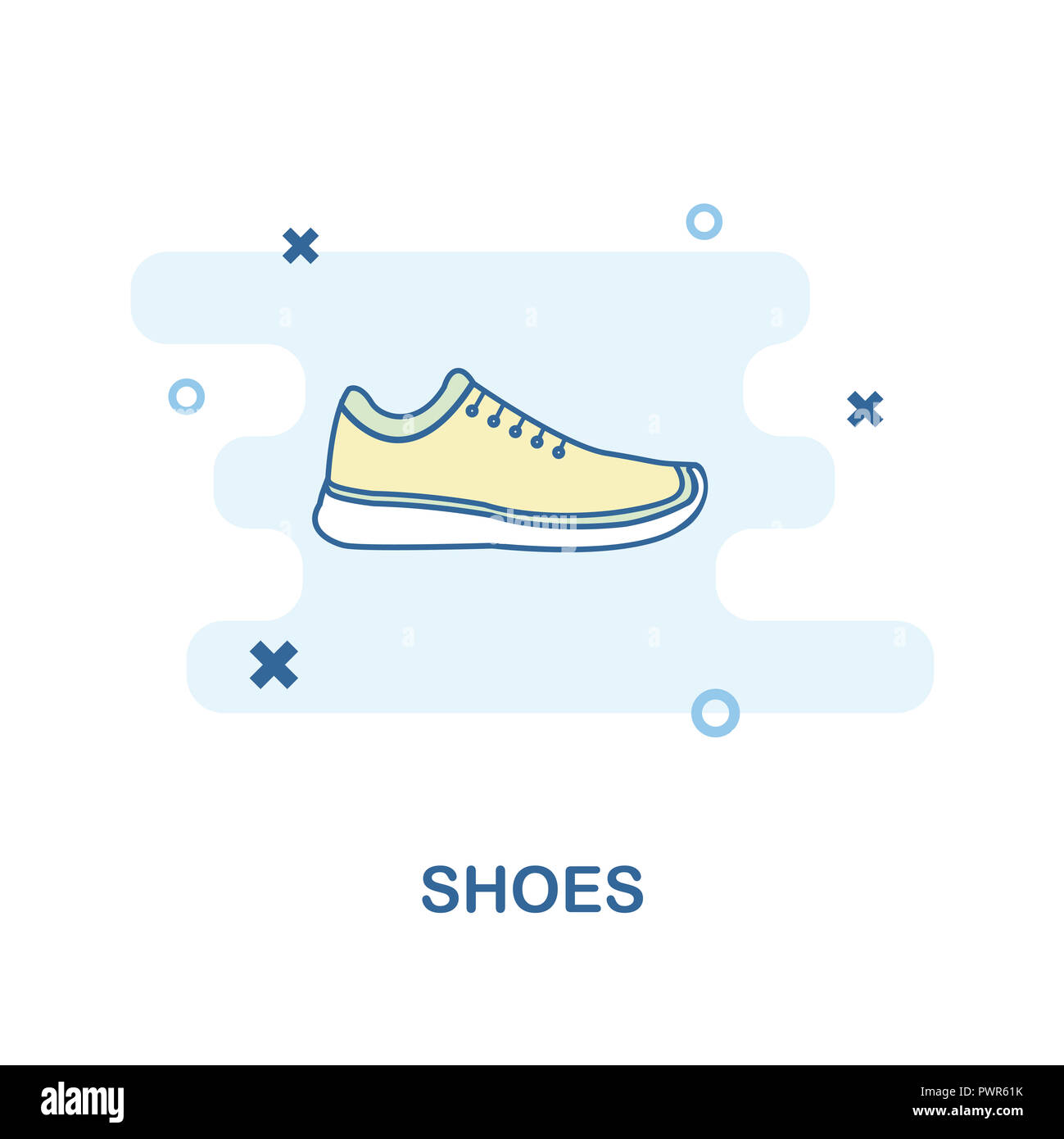 Shoes icon. Monochrome style design from clothes collection. UX and UI ...