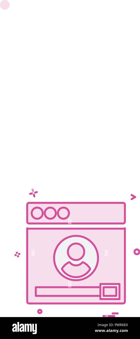 Web layouts icon design vector Stock Vector Image & Art - Alamy