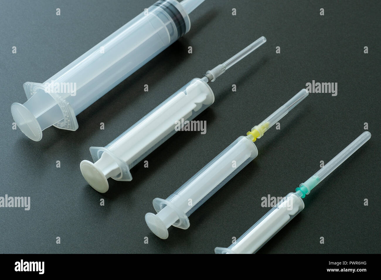 Medicine medical instruments hypodermic syringe hi-res stock ...