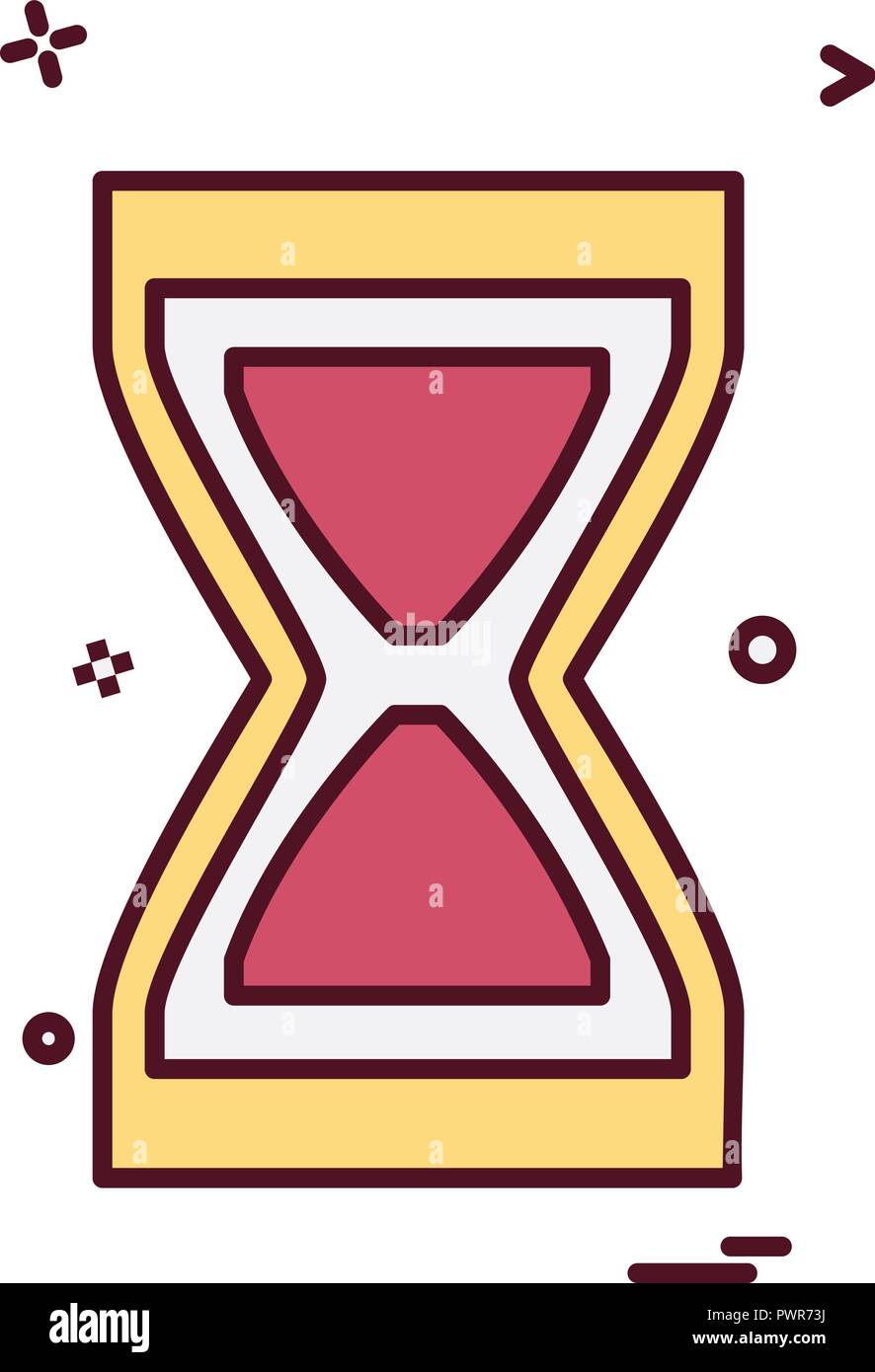 Wait icon design vector Stock Vector Image & Art - Alamy