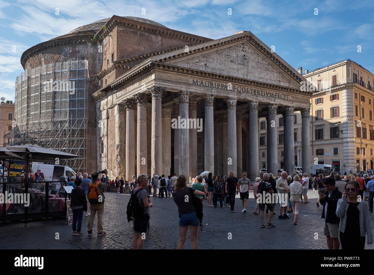 Rome Streets Pantheon Stock Photo - Alamy
