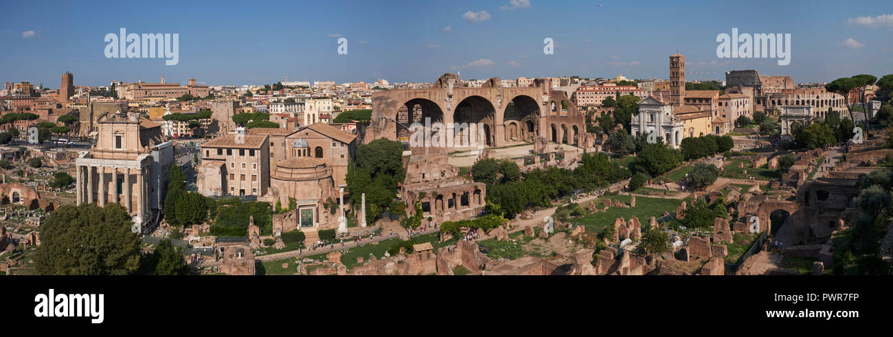 Regia roman forum hi-res stock photography and images - Alamy