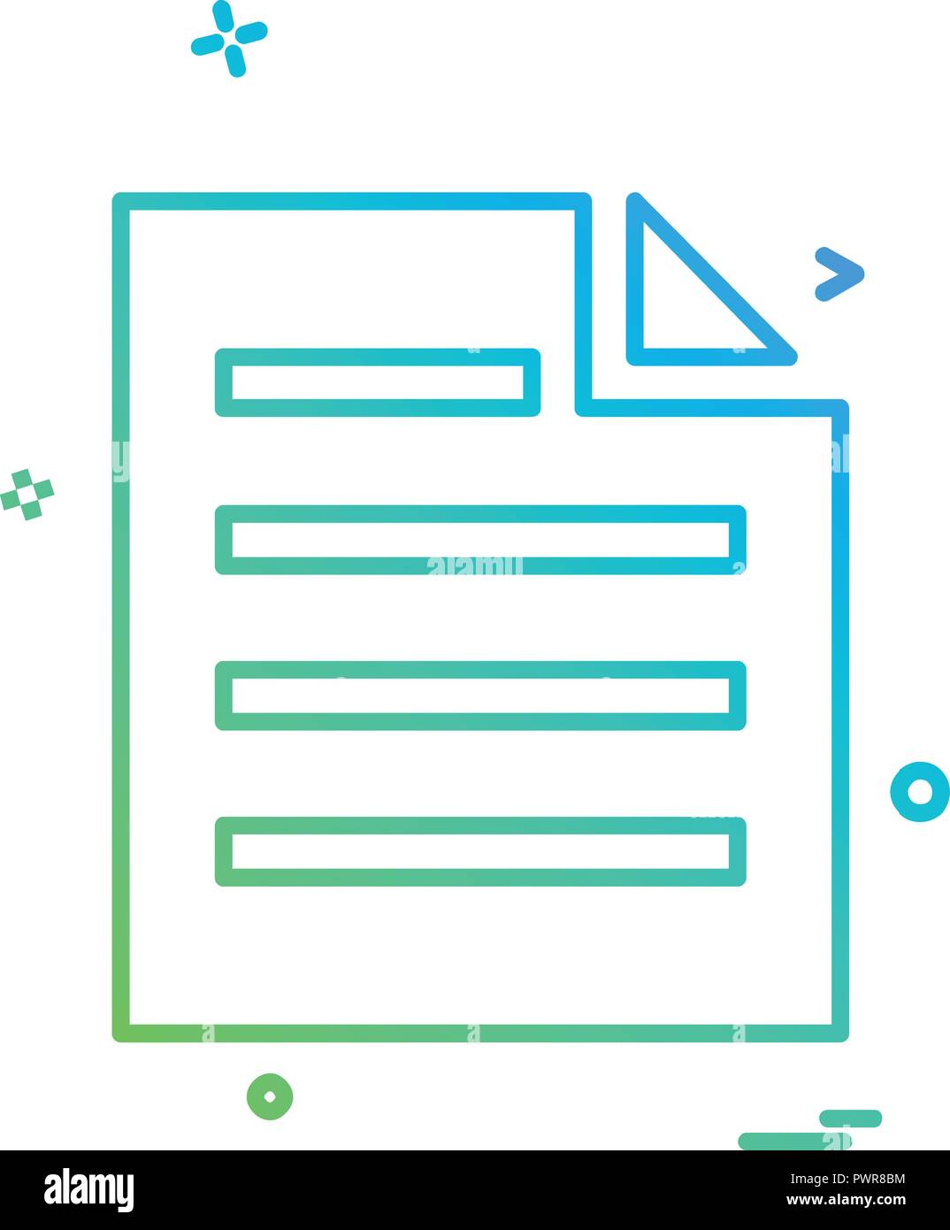 Files icon design vector Stock Vector Image & Art - Alamy