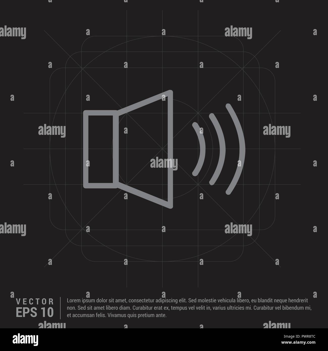 Sound volume icon Stock Vector Image & Art - Alamy