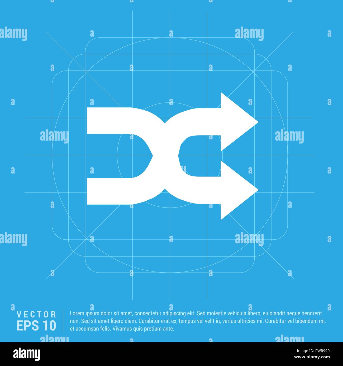 Double arrow icon Stock Vector Image & Art - Alamy