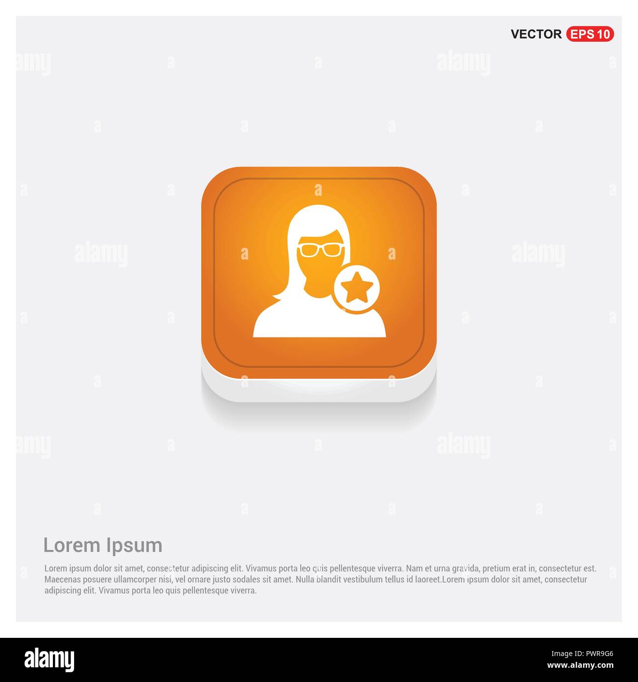 Favorite user icon Stock Vector Image & Art - Alamy