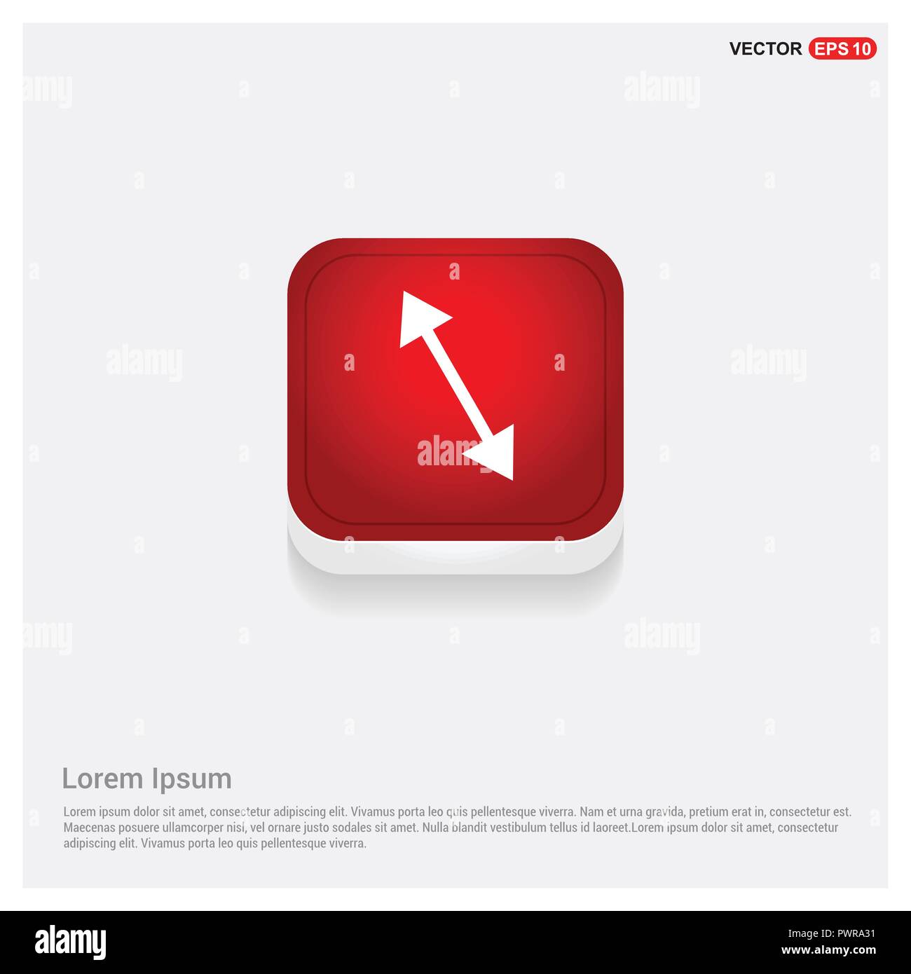 2 side arrow Icon Stock Vector Image & Art - Alamy