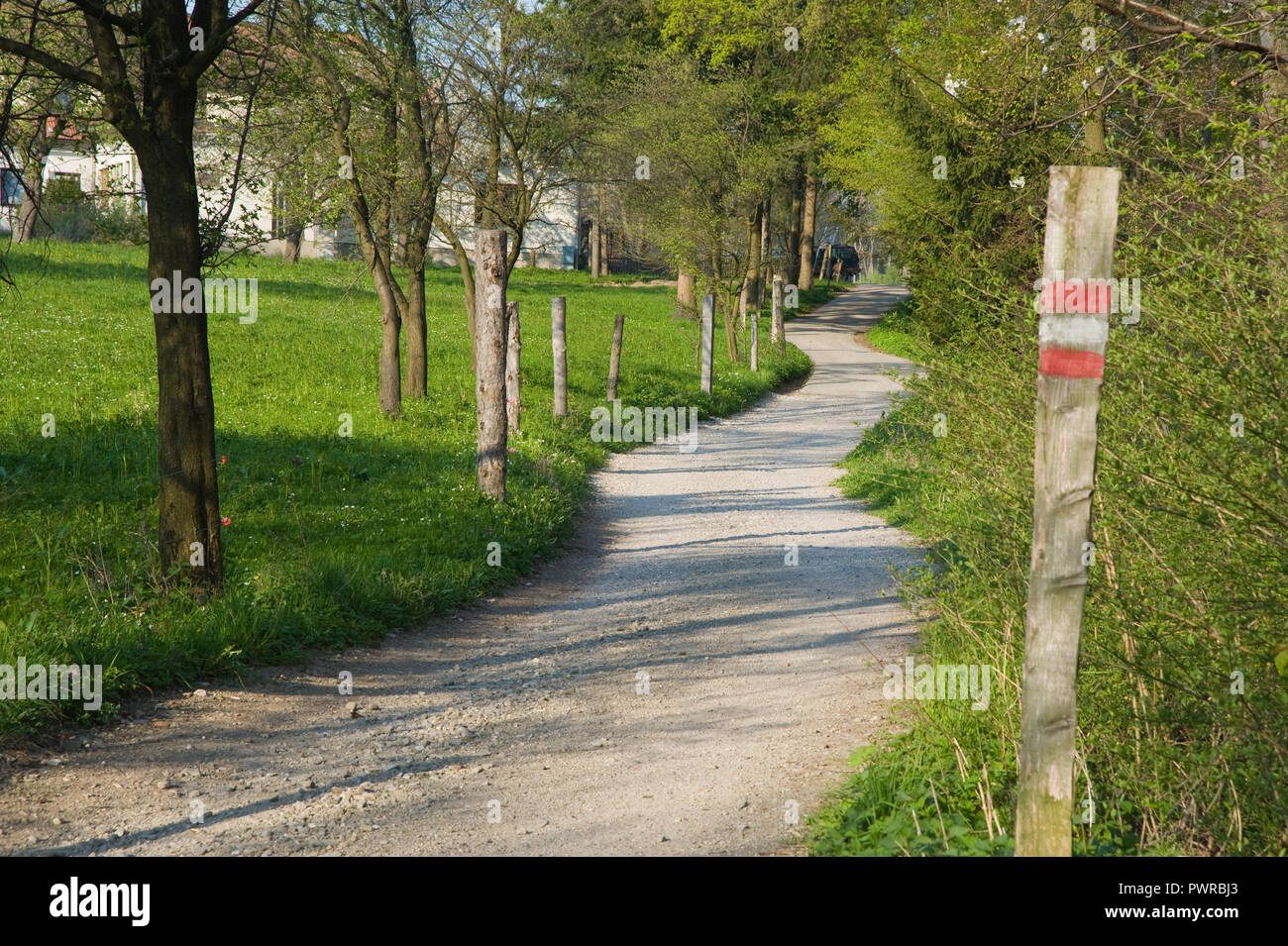 Wienerwald hiking trail hi-res stock photography and images - Alamy