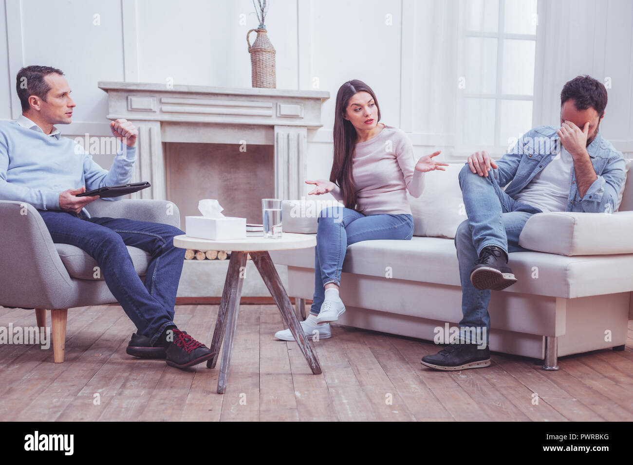 Psychiatric session hi-res stock photography and images - Alamy