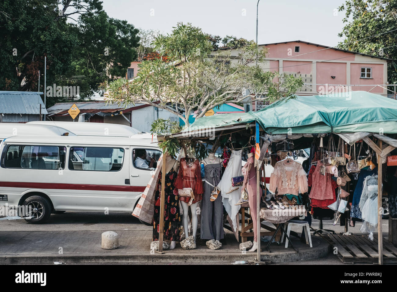 Barbados bridgetown market hi-res stock photography and images - Alamy
