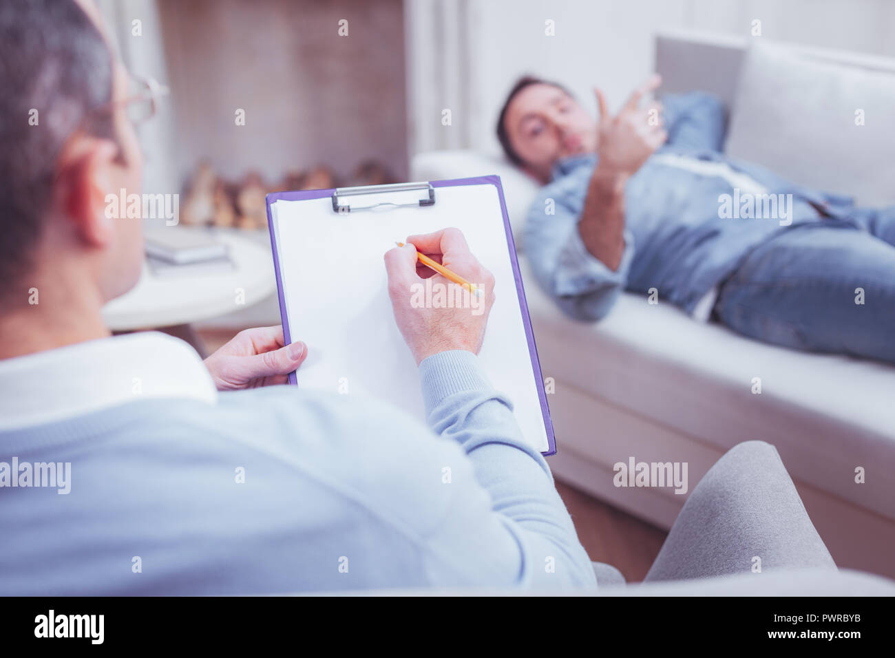 Psychiatric session hi-res stock photography and images - Alamy