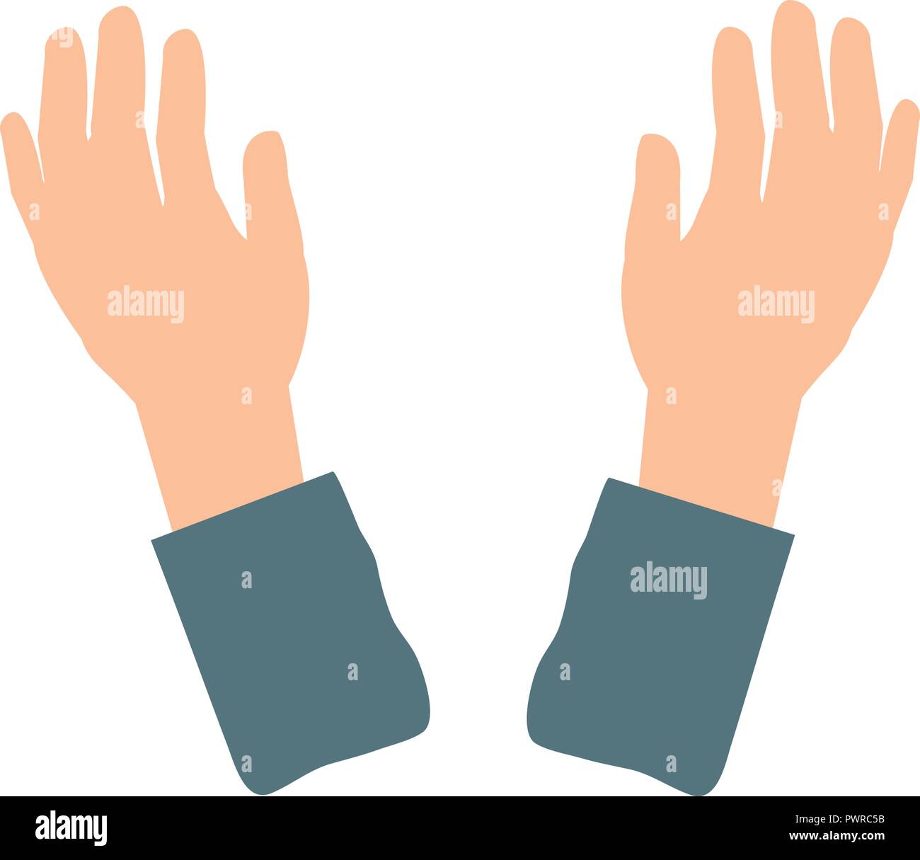 Male hands point of view Stock Vector Images - Alamy