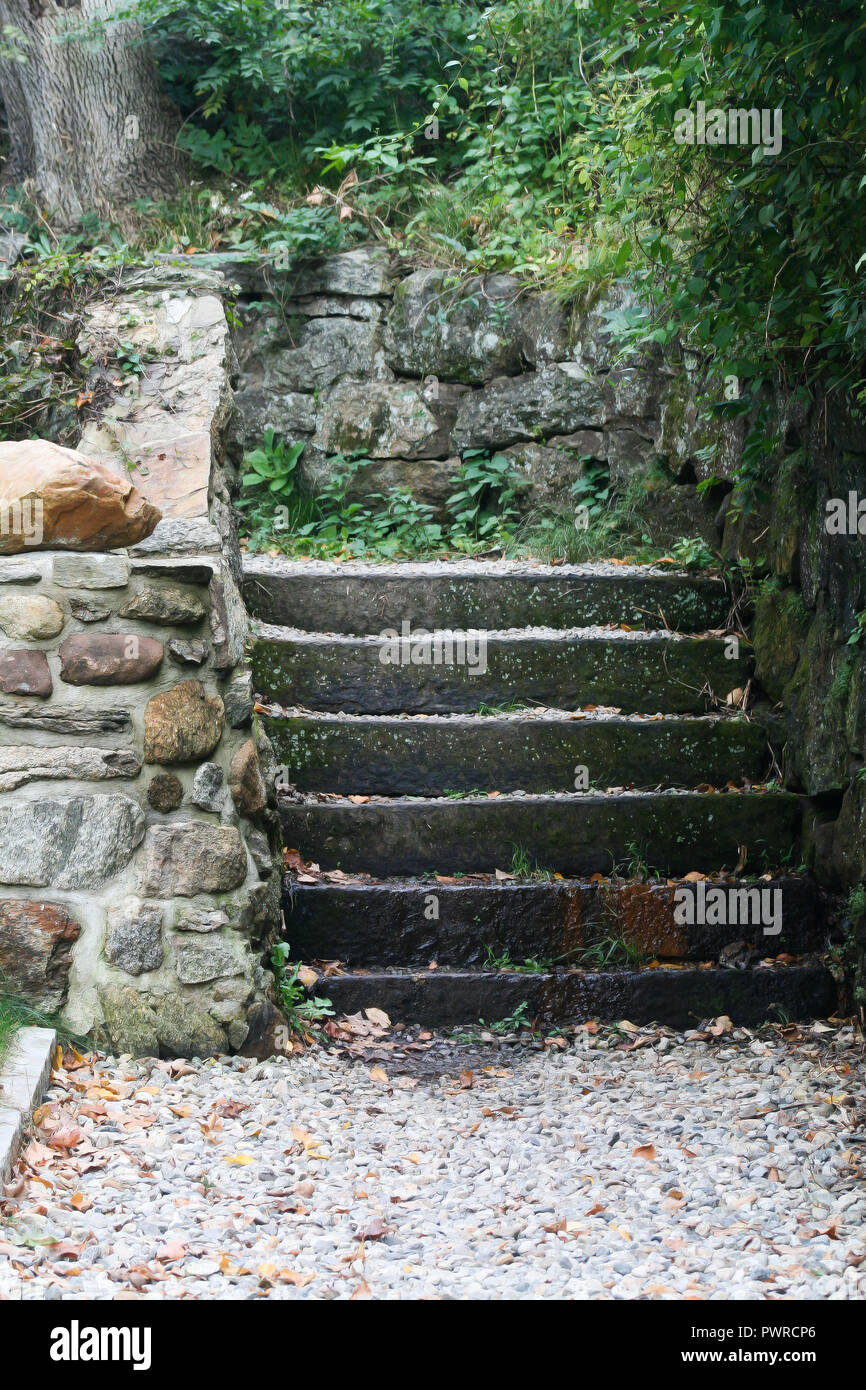 Detail stone staircase railing hi-res stock photography and images - Alamy