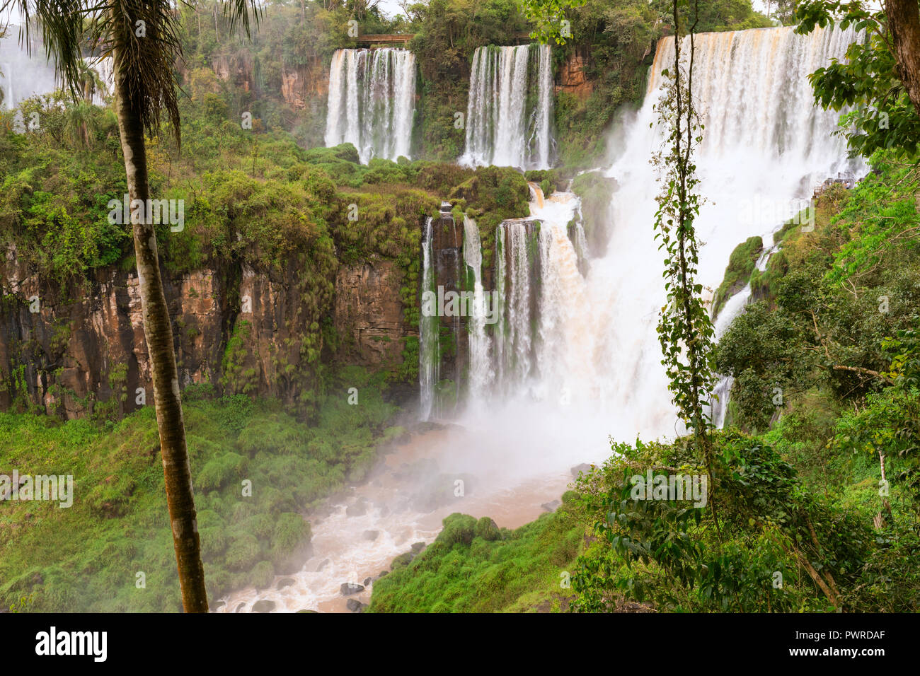 A beautiful waterfall in the jungle Stock Photo - Alamy