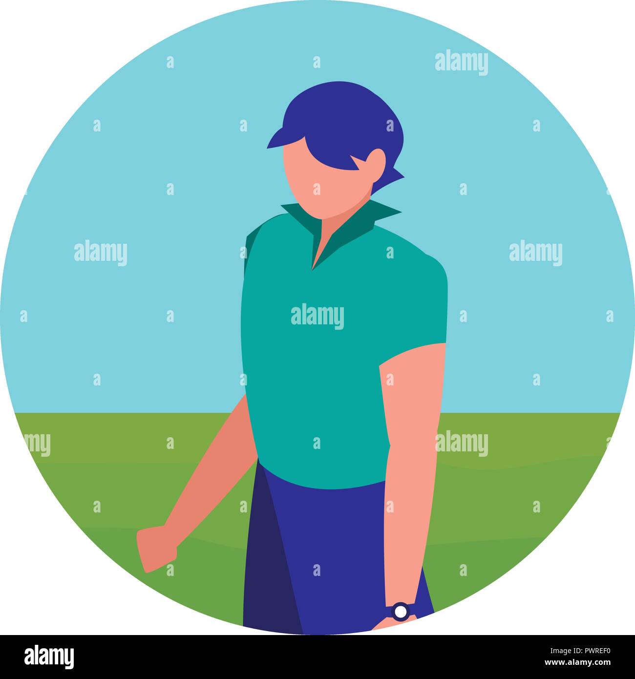 soccer referee icon over white background, vector illustration Stock ...