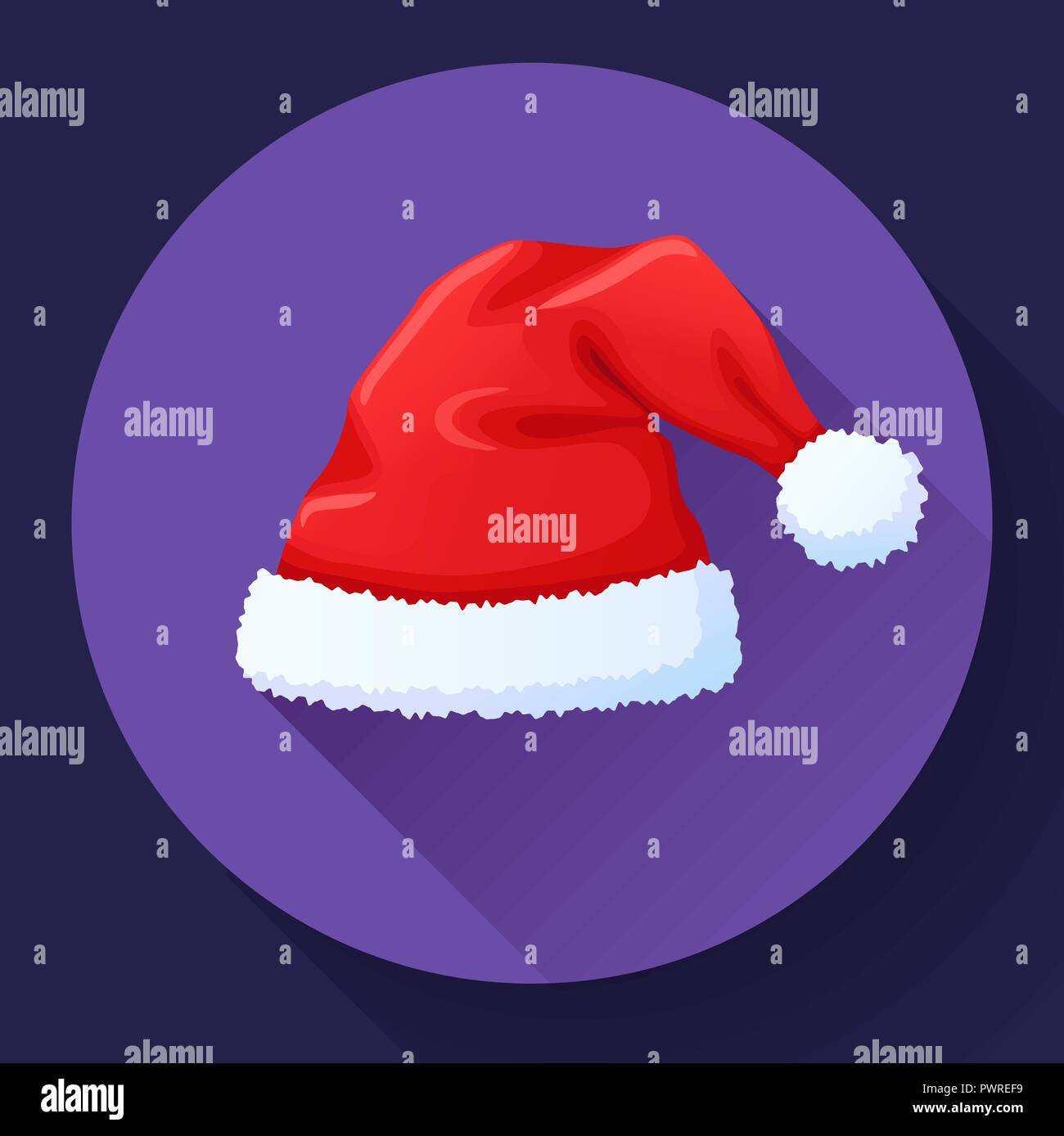 Vector group santa hat hi-res stock photography and images - Alamy