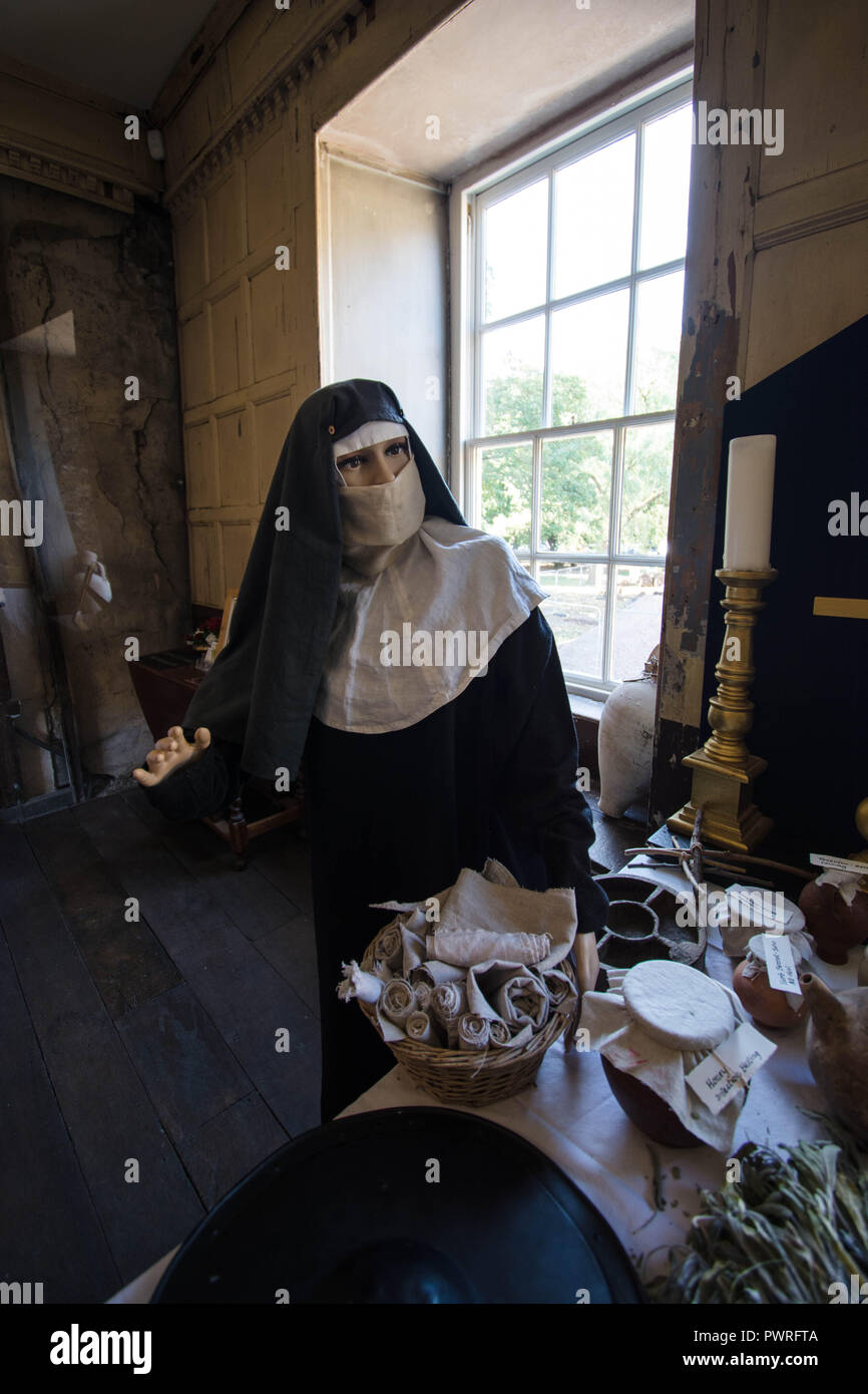 Medieval nun england hi-res stock photography and images - Alamy