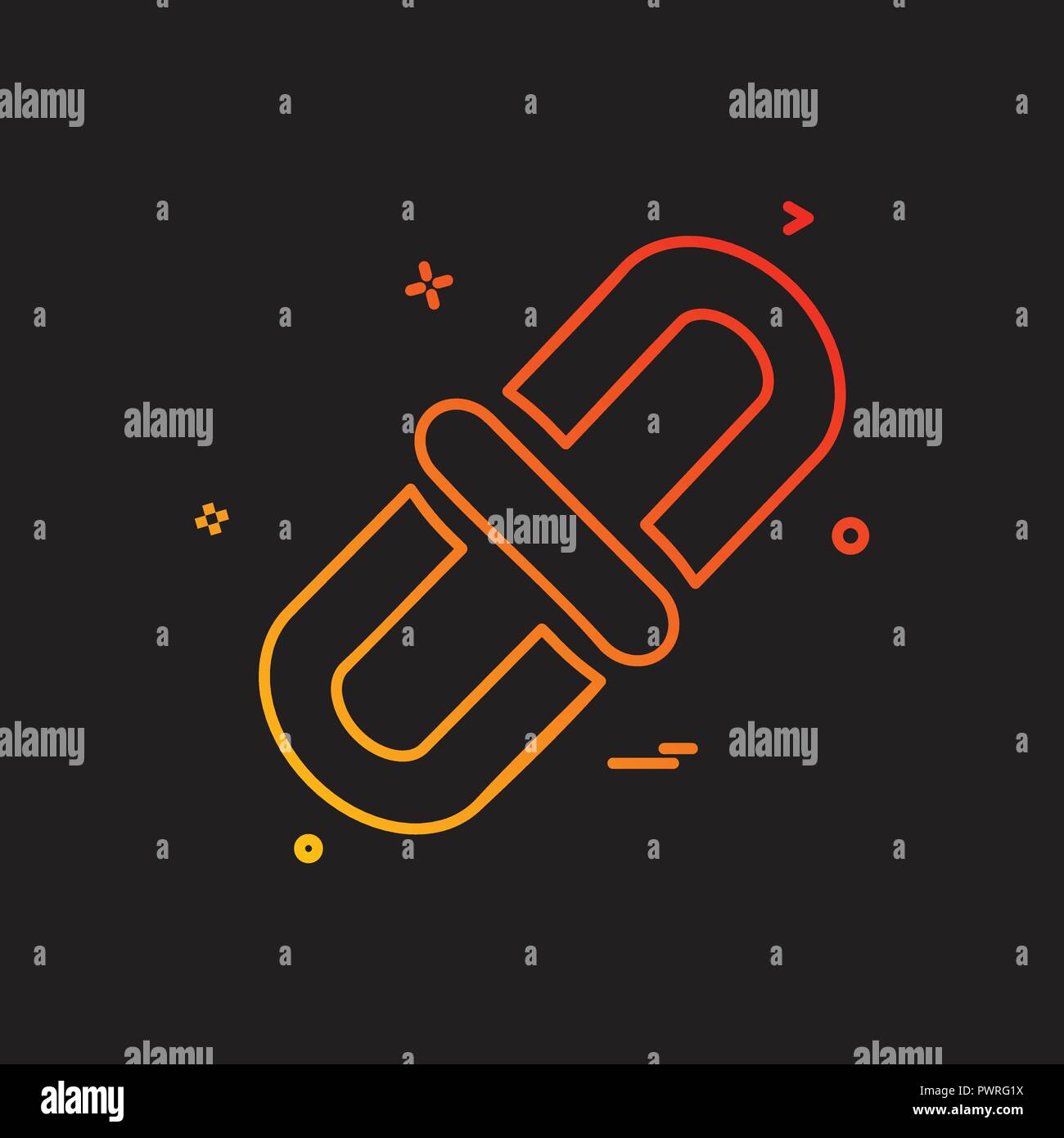 Pin icon design vector Stock Vector Image & Art - Alamy