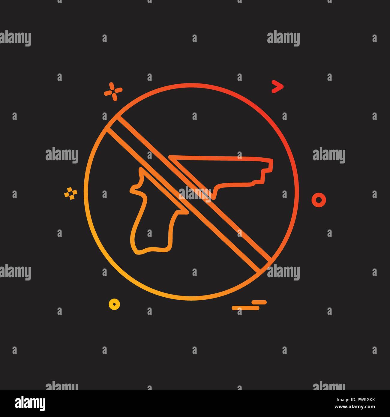 Stop sign bullet Stock Vector Images - Alamy