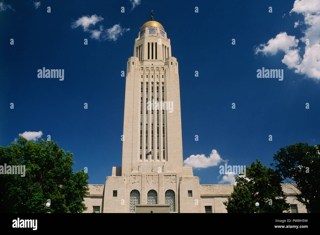 Nebraska State Capitol is in Lincoln, NE, United States Stock Photo - Alamy
