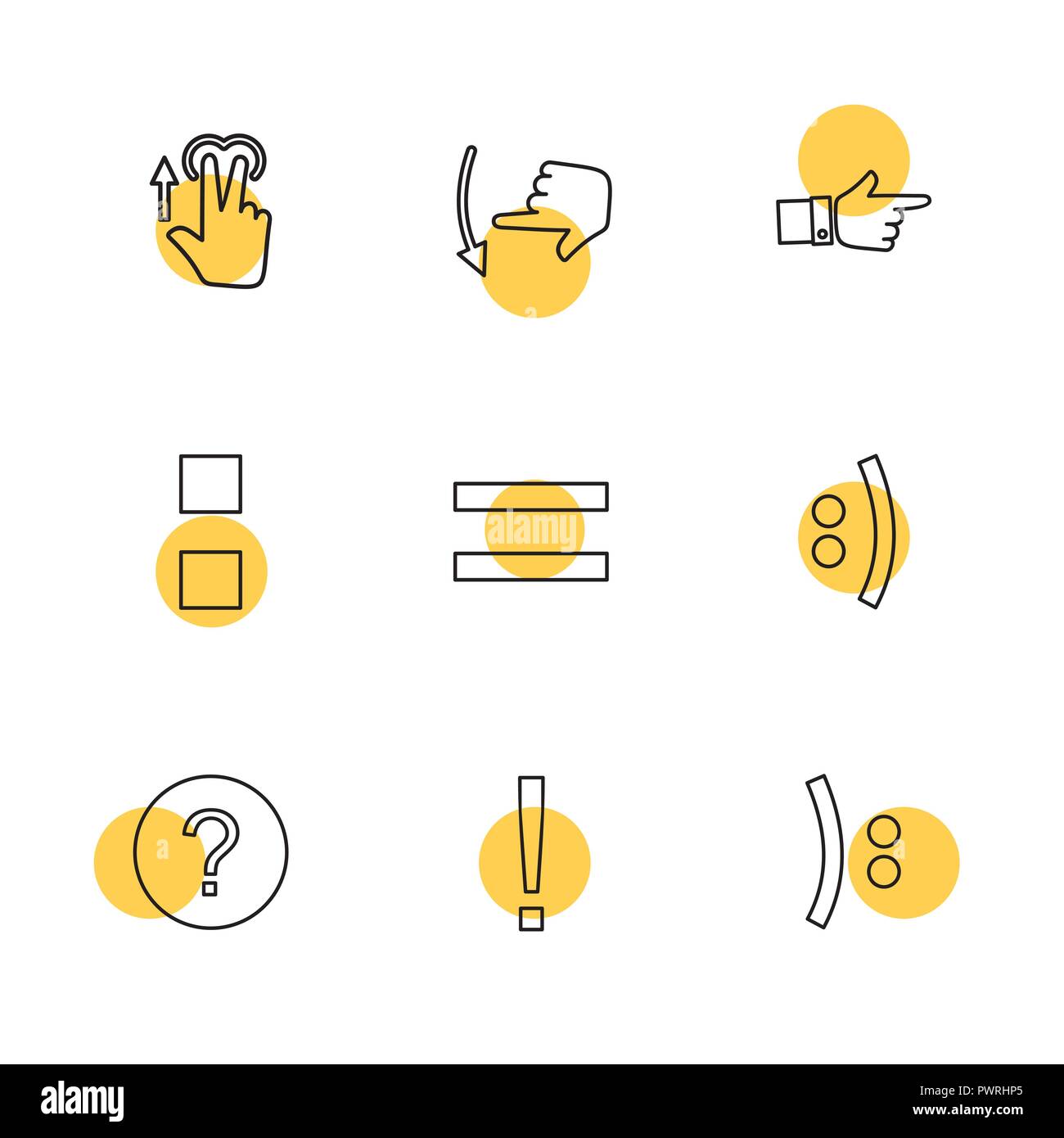 maths , emoji , equals , hands , pointer , arrows , directions , signs ...