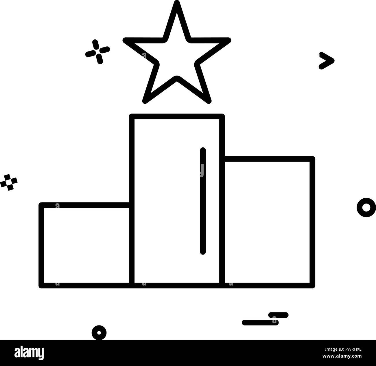 postion star icon vector design Stock Vector Image & Art - Alamy