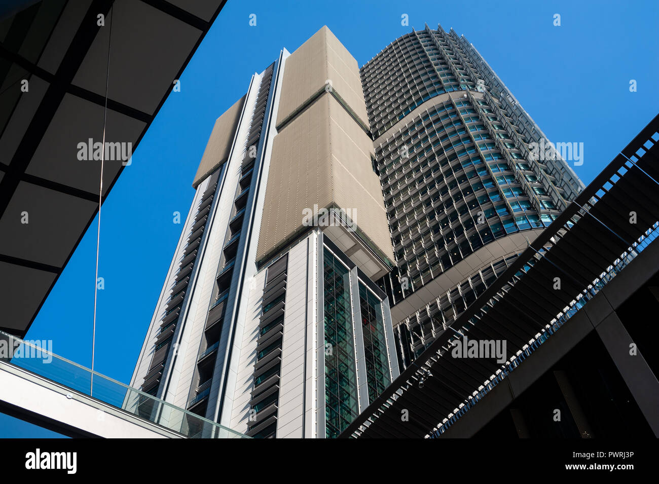 17.09.2018, Sydney, New South Wales, Australia - A view of the modern ...