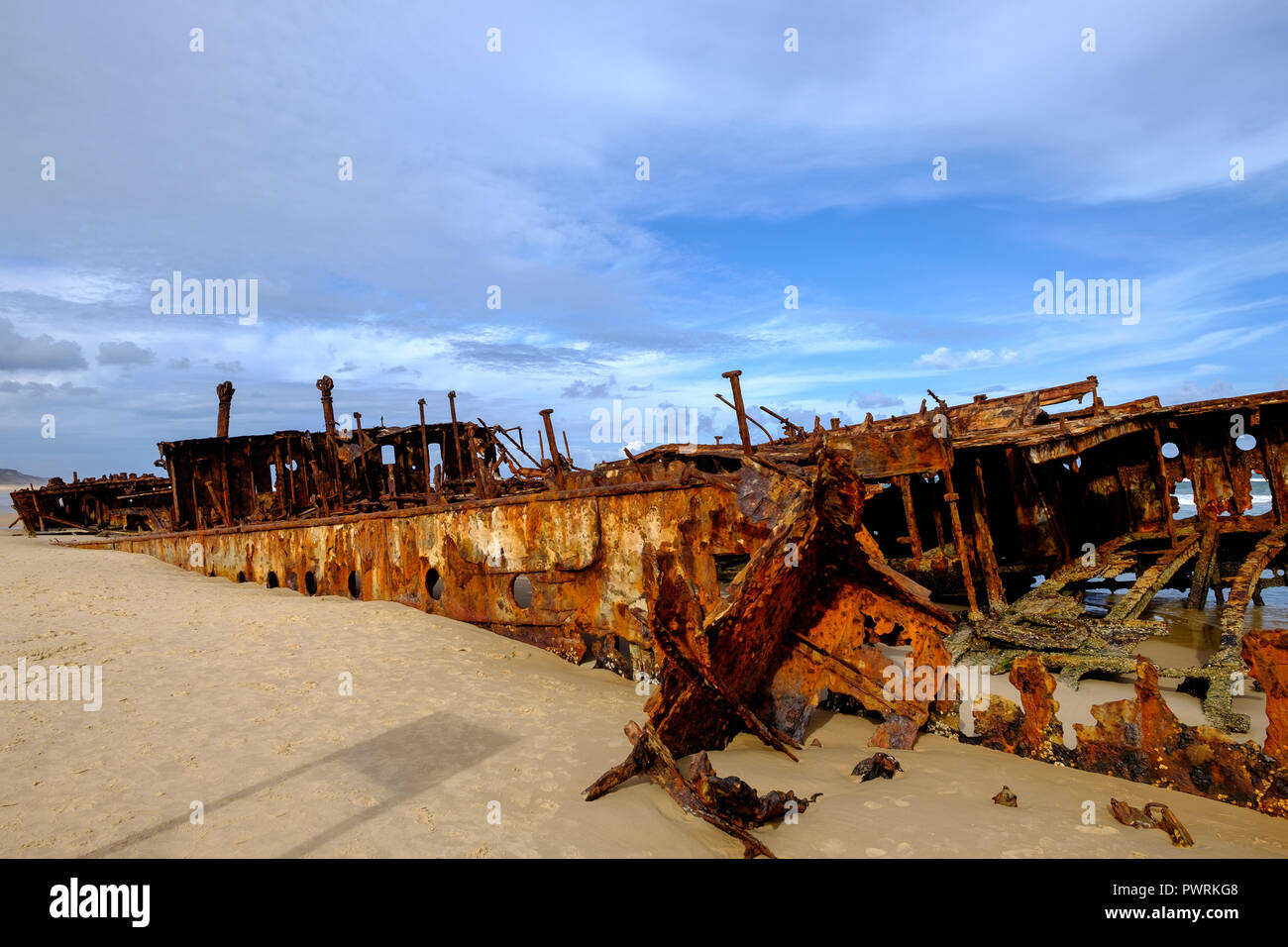 Maheno wreck hi-res stock photography and images - Alamy