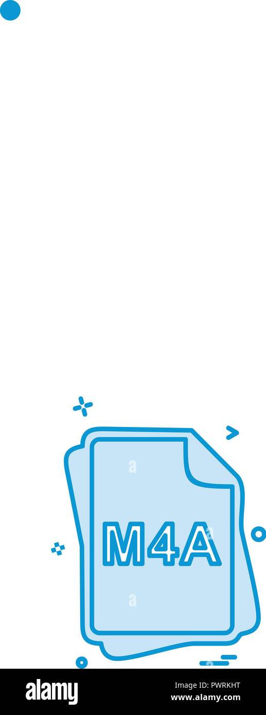 M4a file type Stock Vector Images - Alamy
