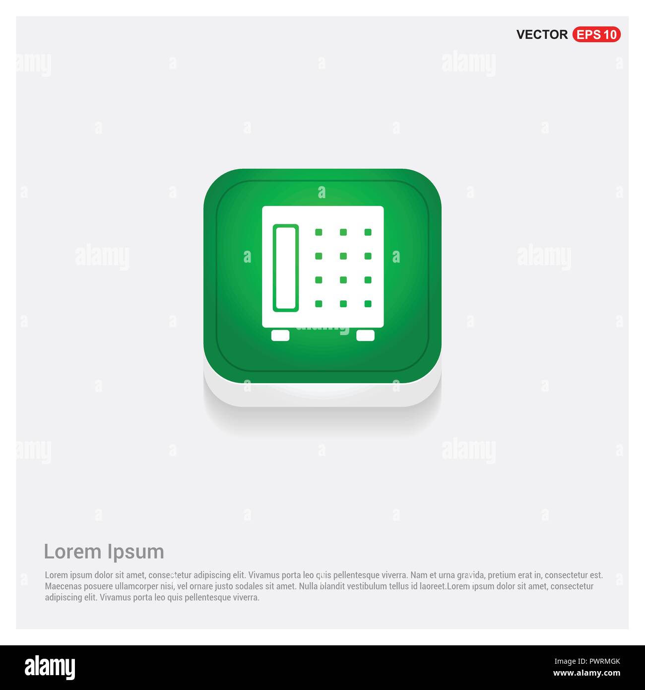 Office Safe Icon Stock Vector Image & Art - Alamy