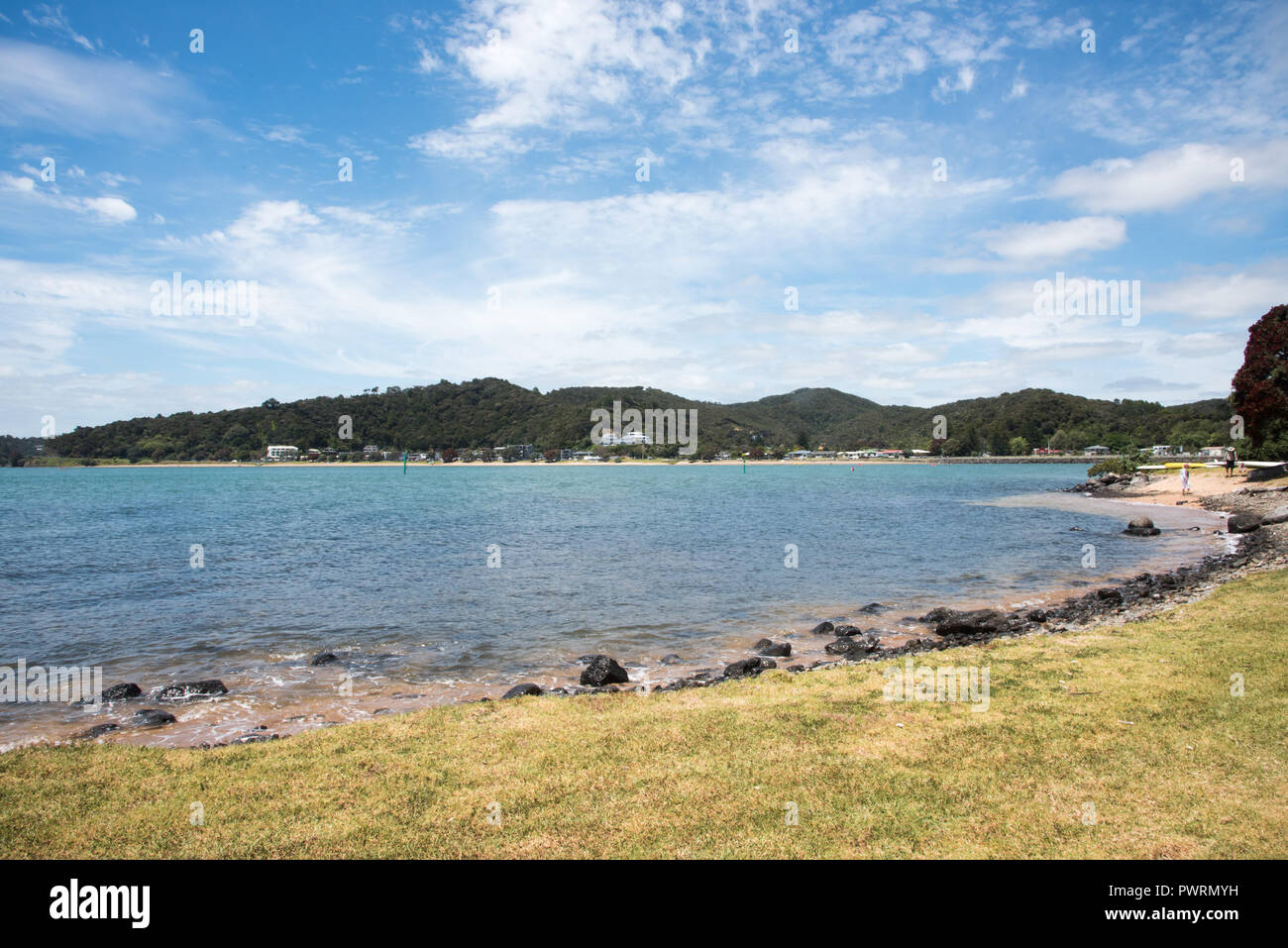 Waitangi, Bay of Islands, New Zealand-December 18,2016: People by ...