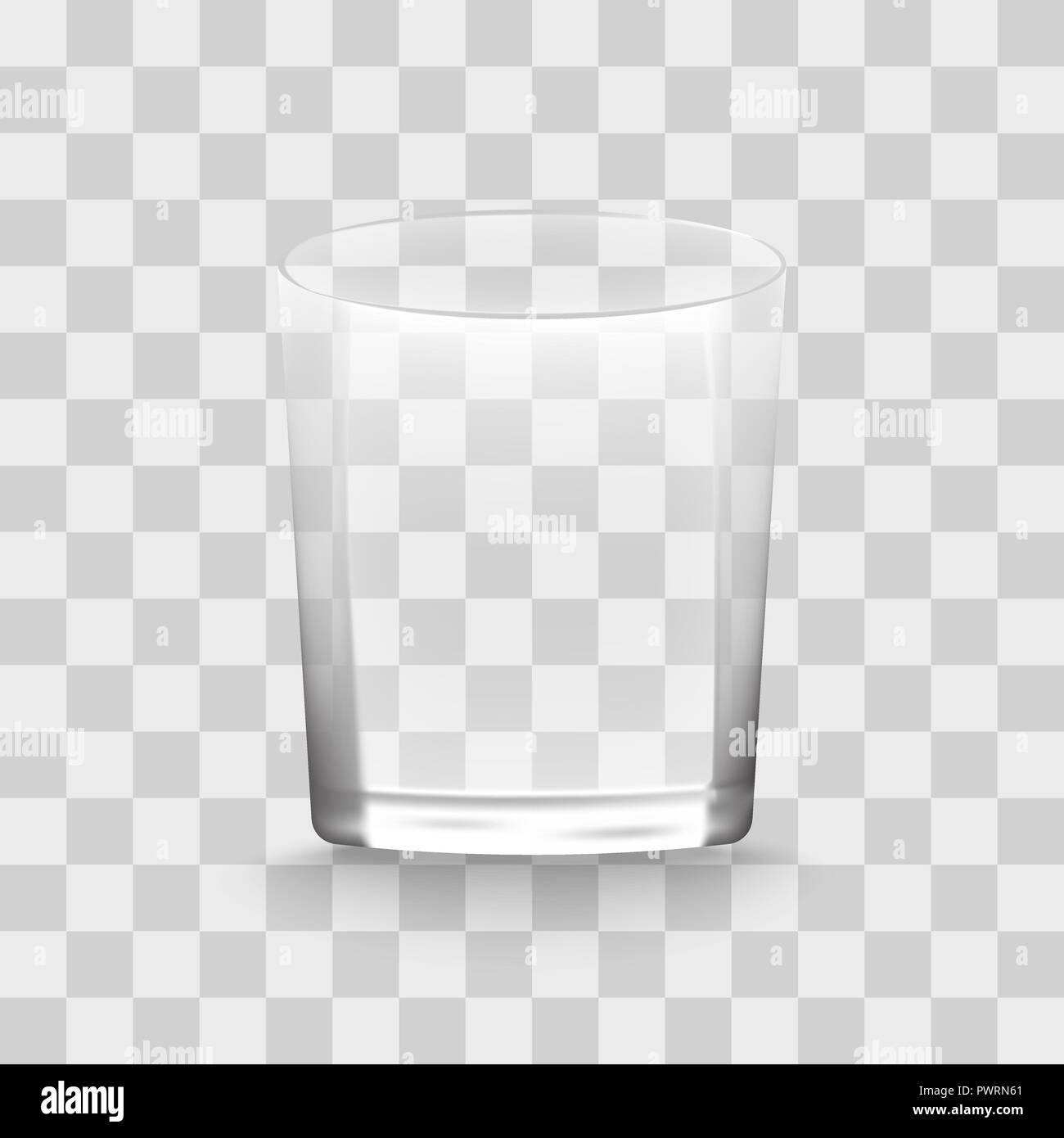 Photorealistic vector glass Stock Vector Image & Art - Alamy