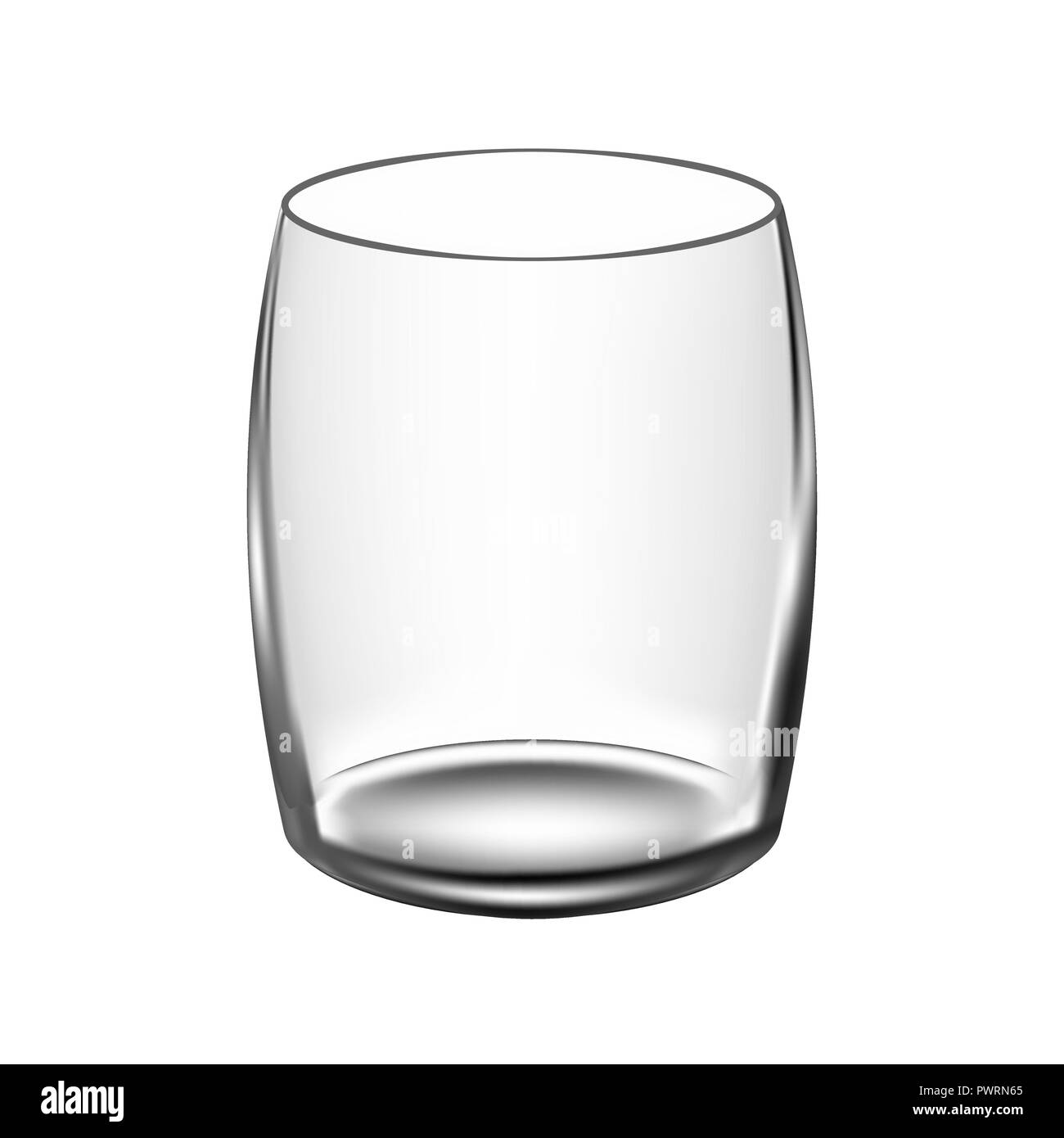 Photorealistic vector glass Stock Vector Image & Art - Alamy