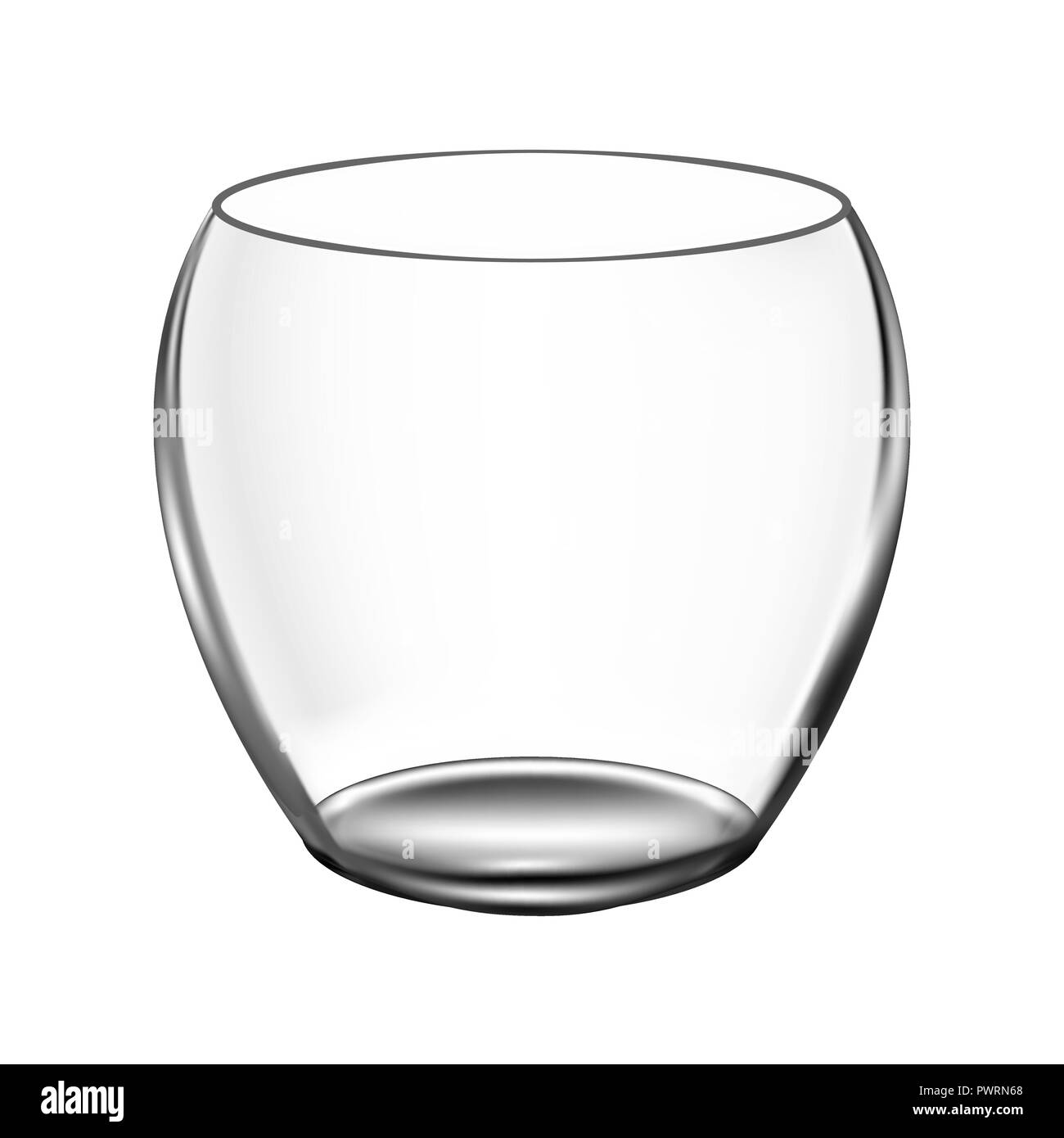 Photorealistic vector glass Stock Vector Image & Art - Alamy