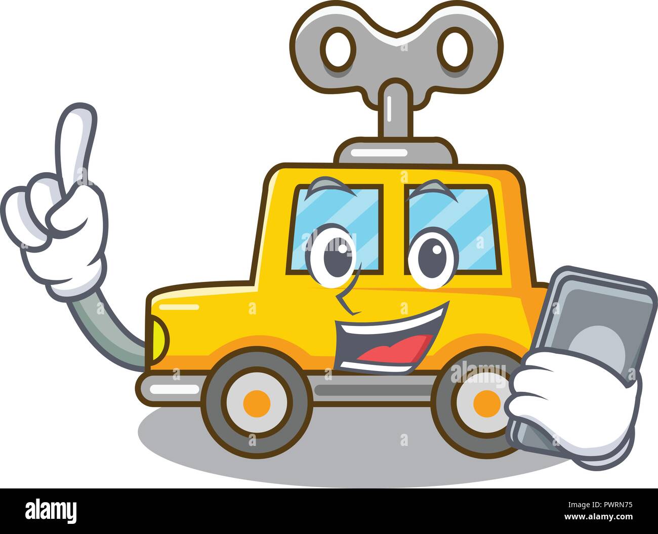 Clockwork Car Stock Vector Images - Alamy