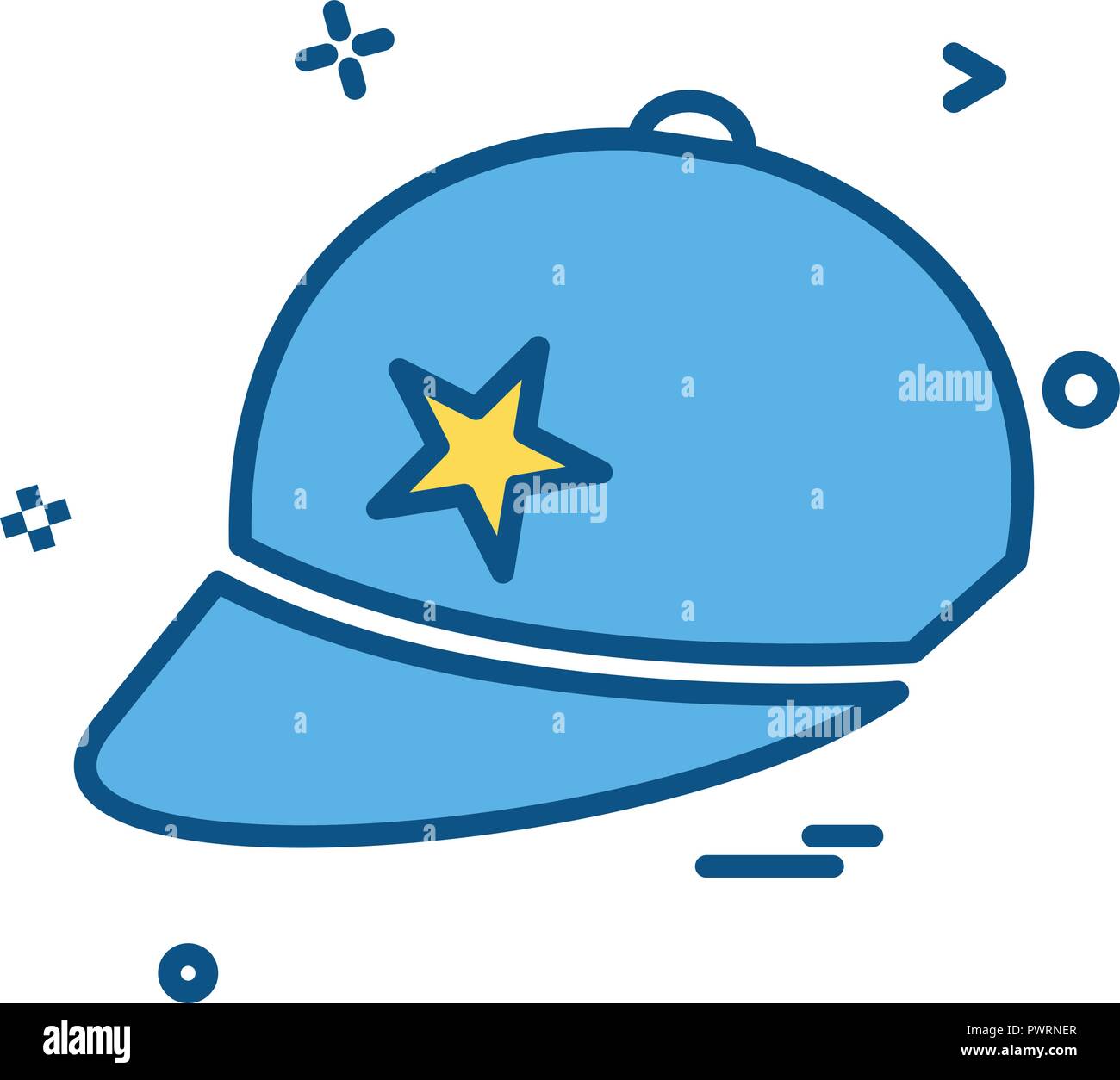 Cricket caps Stock Vector Images - Alamy
