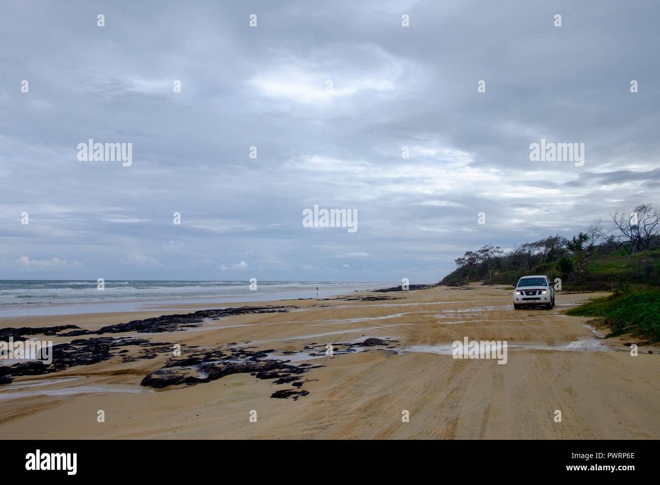 Poyungan Rocks - Fraser Island Stock Photo - Alamy
