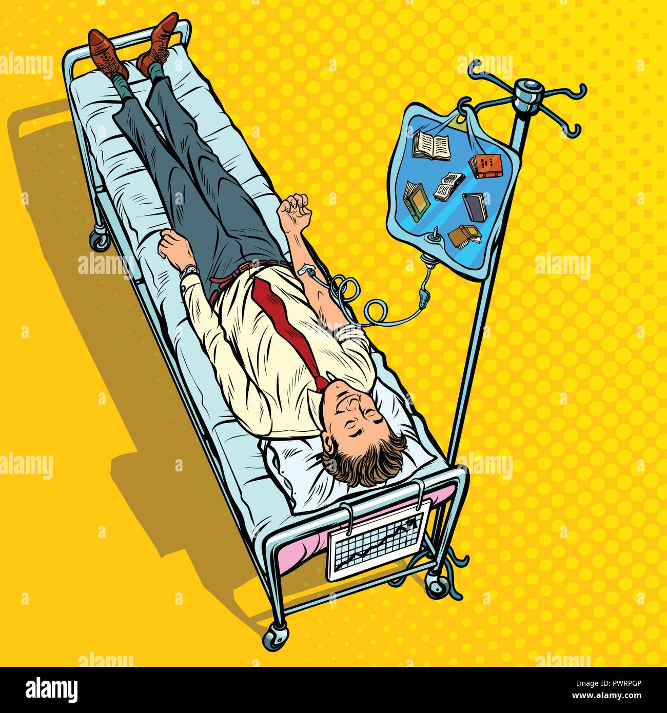 Dropper blood medical object Stock Vector Images - Alamy