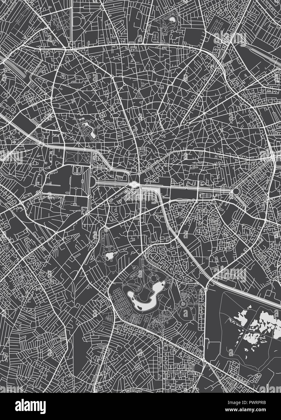 Bucharest romania city map hi-res stock photography and images - Alamy