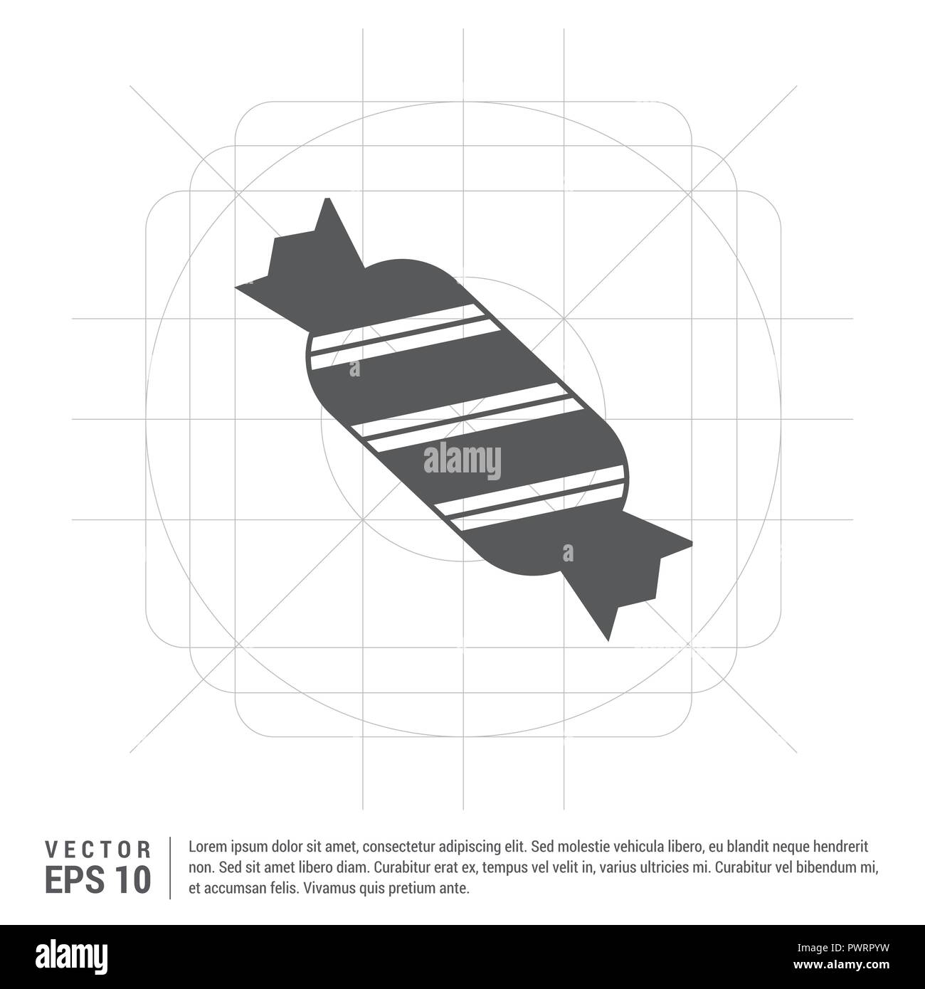 Colored candies Icon Stock Vector Image & Art - Alamy