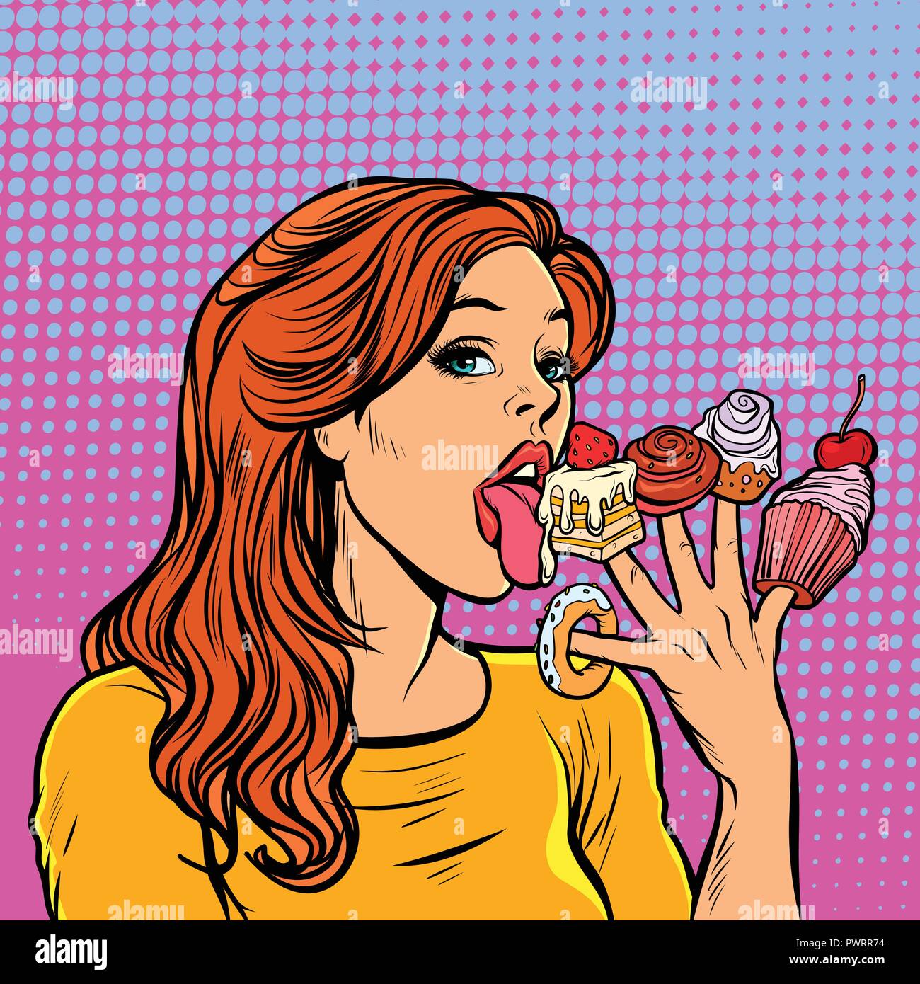 Caucasian sweets Stock Vector Images - Alamy