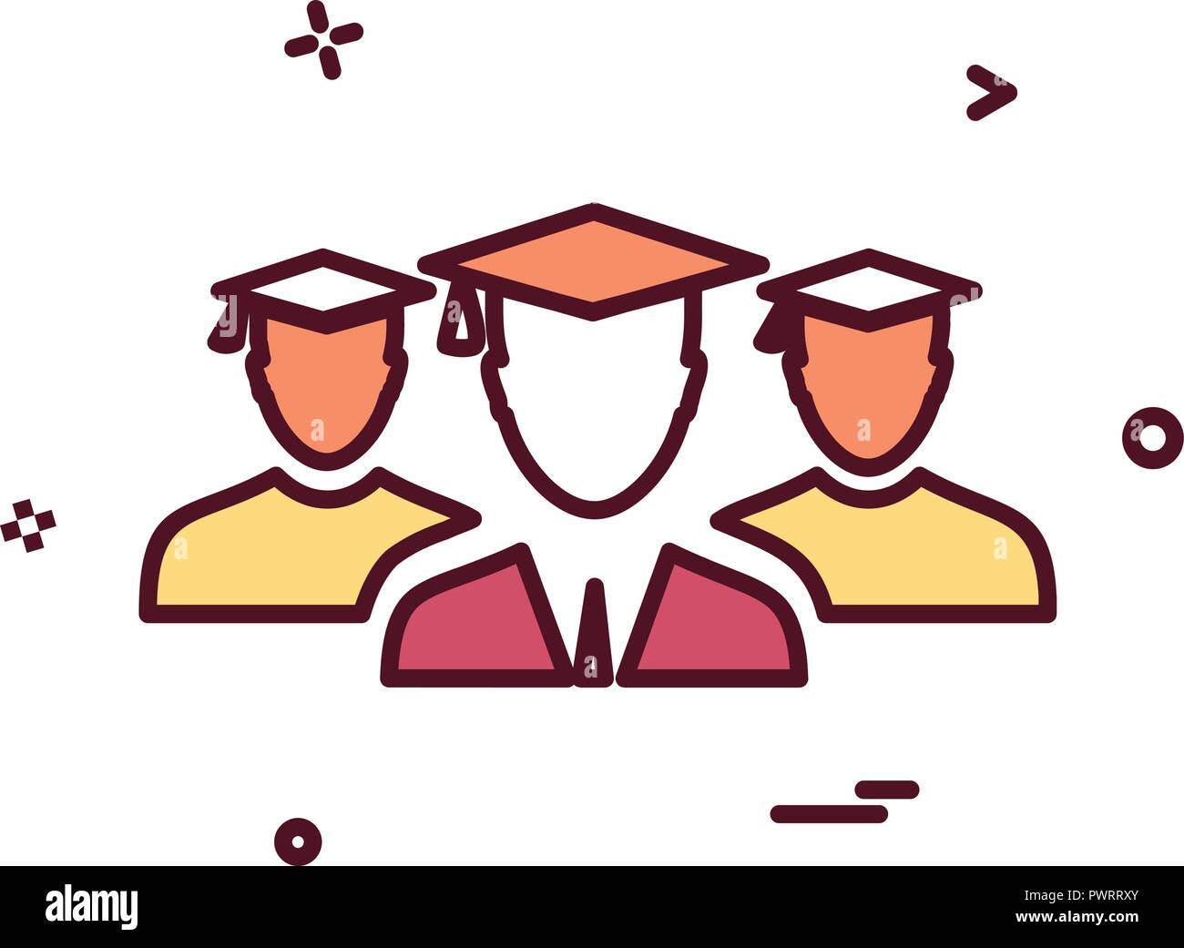student group icon design vector Stock Vector Image & Art - Alamy