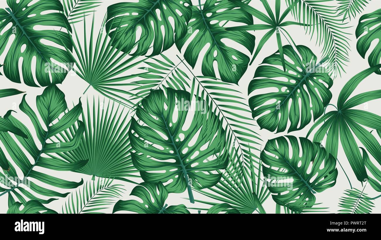 Jungle Flowers Template