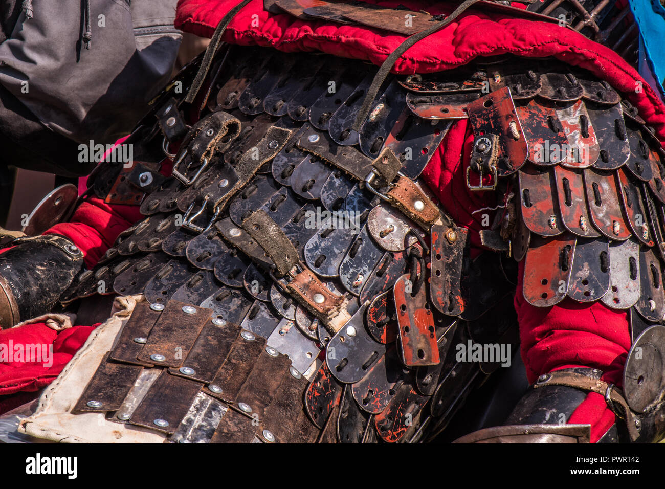 detail of medieval knight armor Stock Photo - Alamy