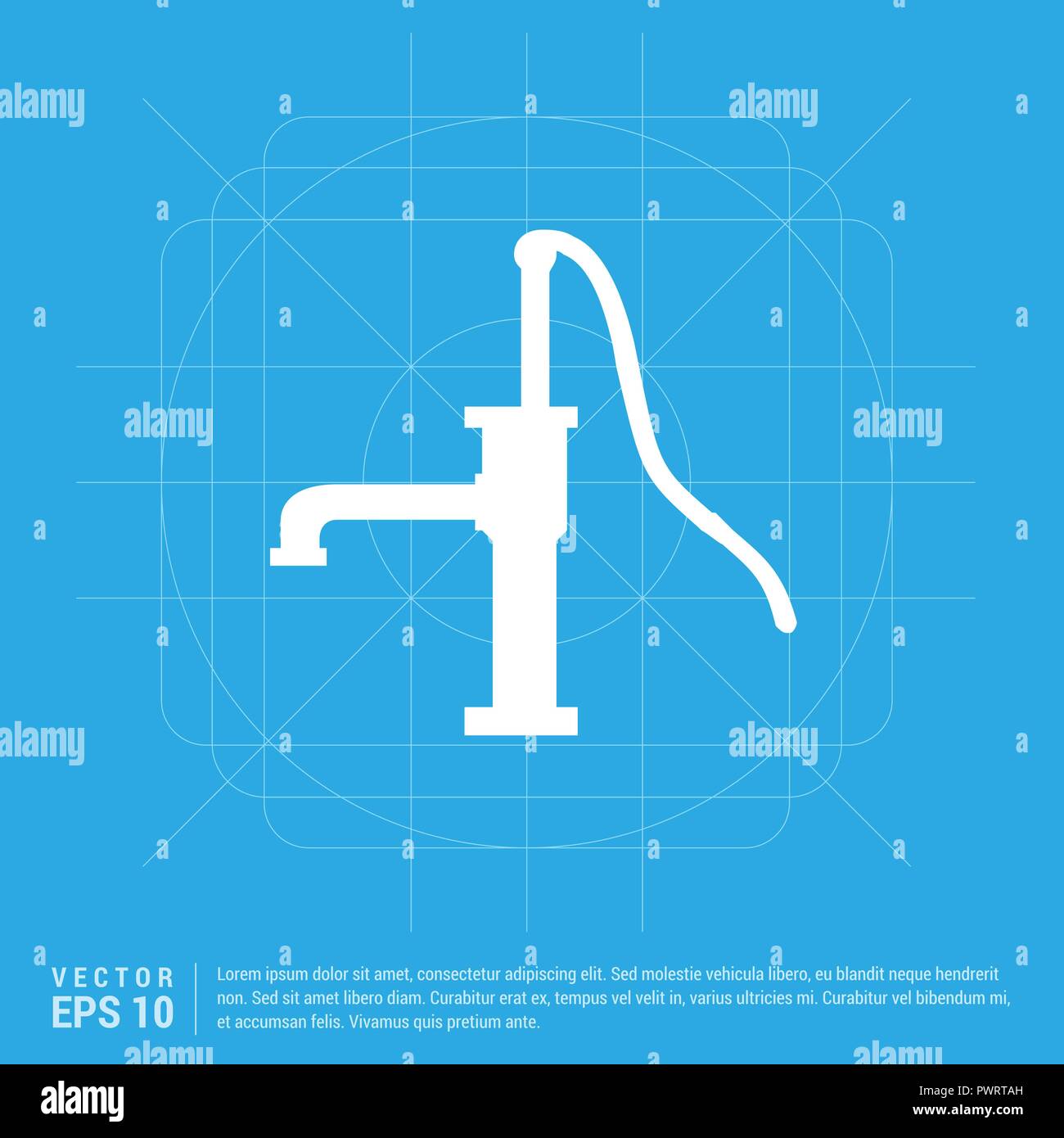 Water control structure Stock Vector Images - Alamy